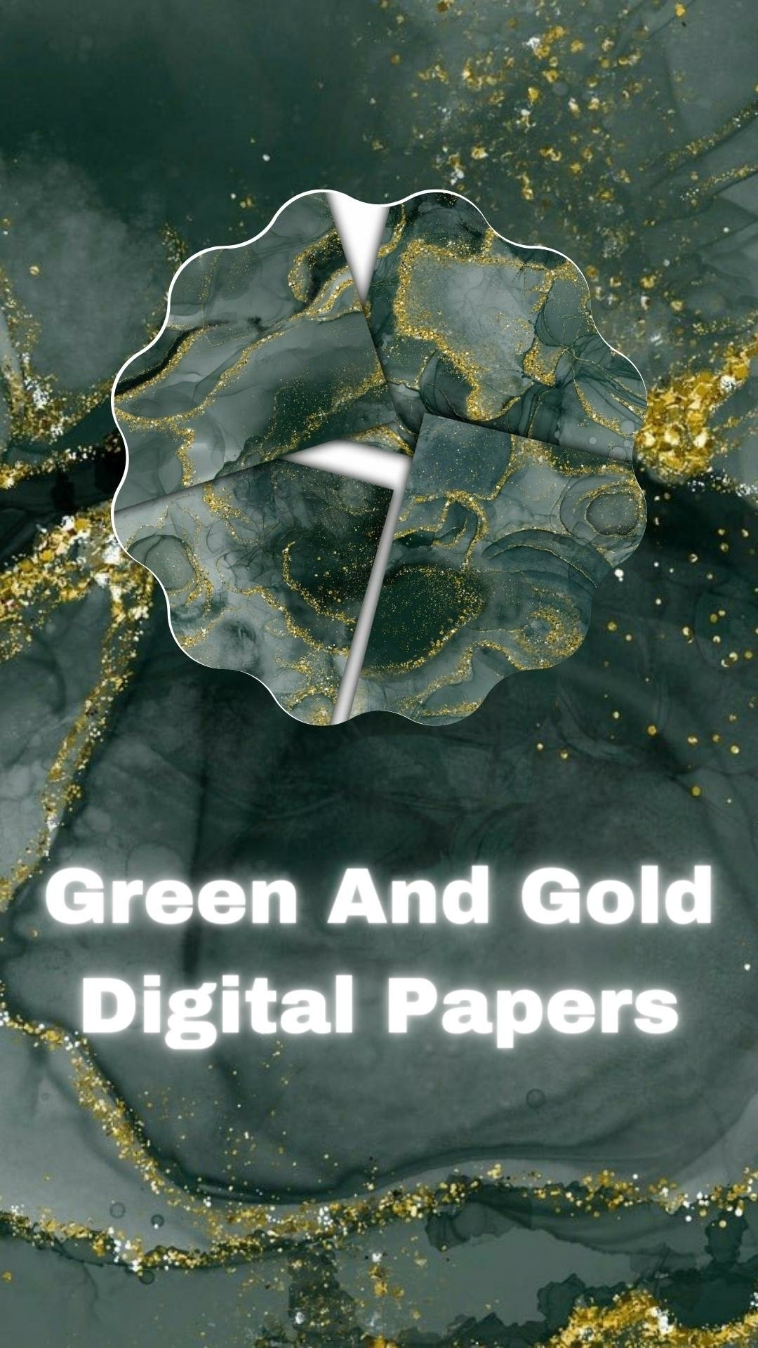 Green And Gold Papers