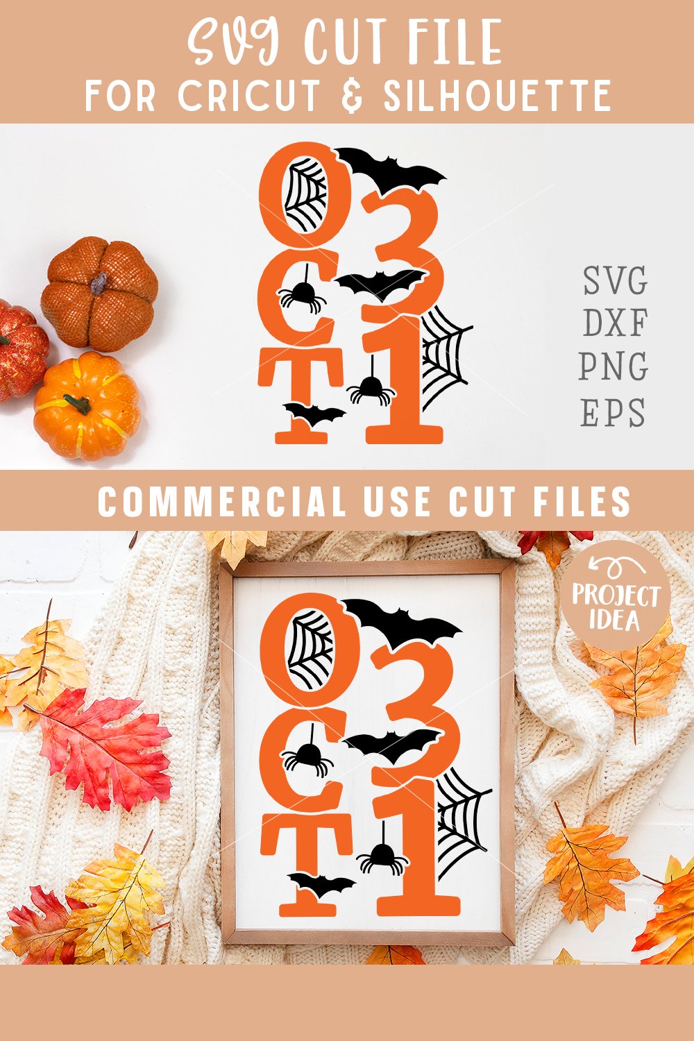 Halloween SVG - Oct 31 SVG for Home Sign