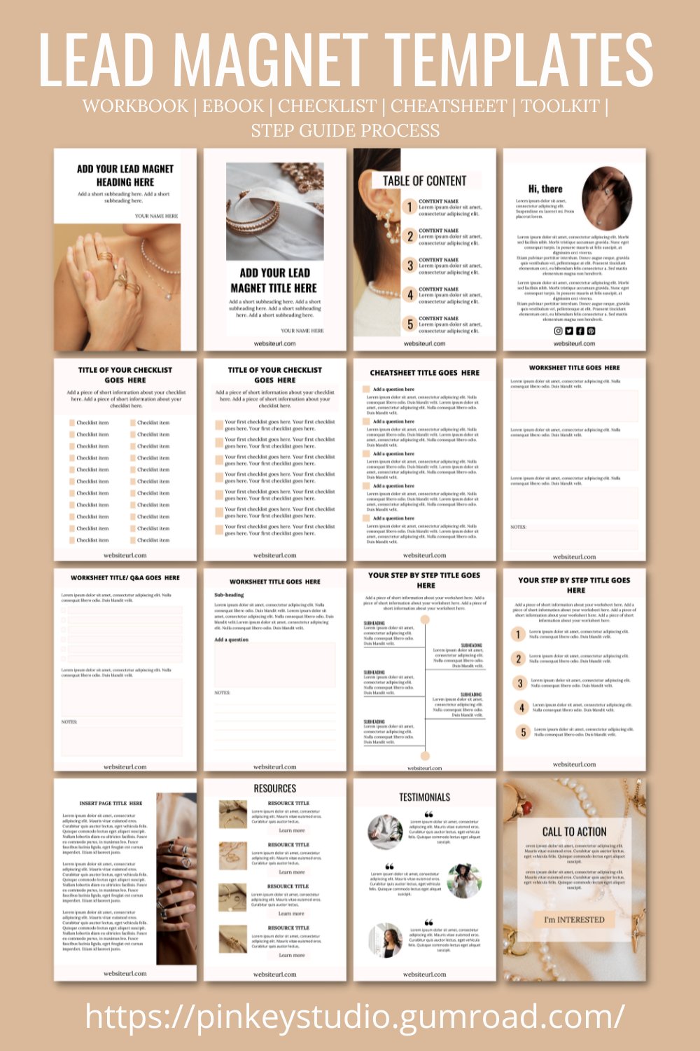 Canva Lead magnet opt-n templates
