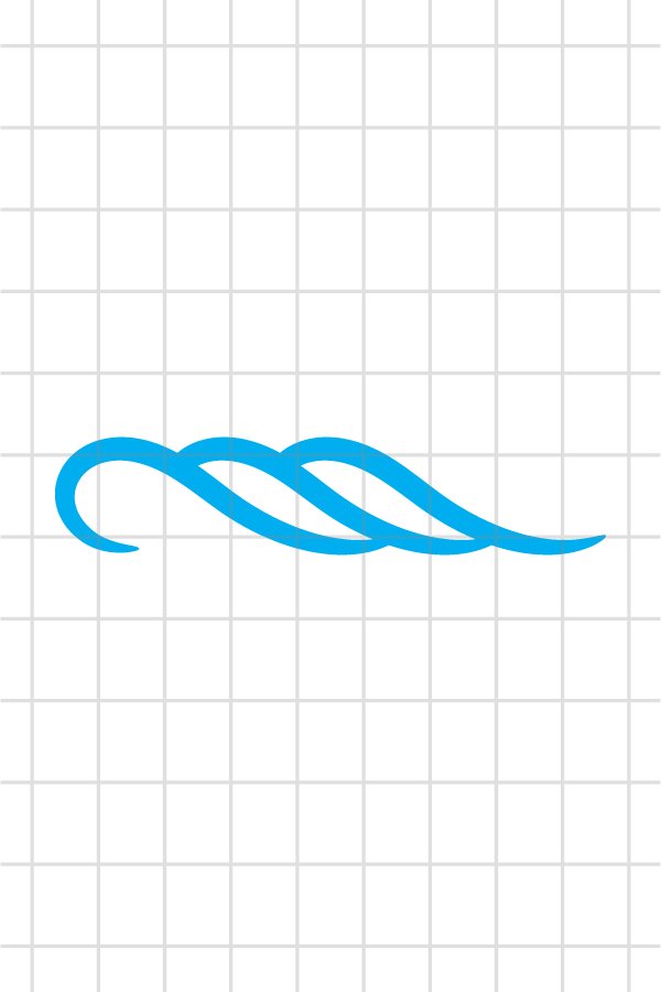 Ocean Wave Line SVG PNG EPS AI Cut File