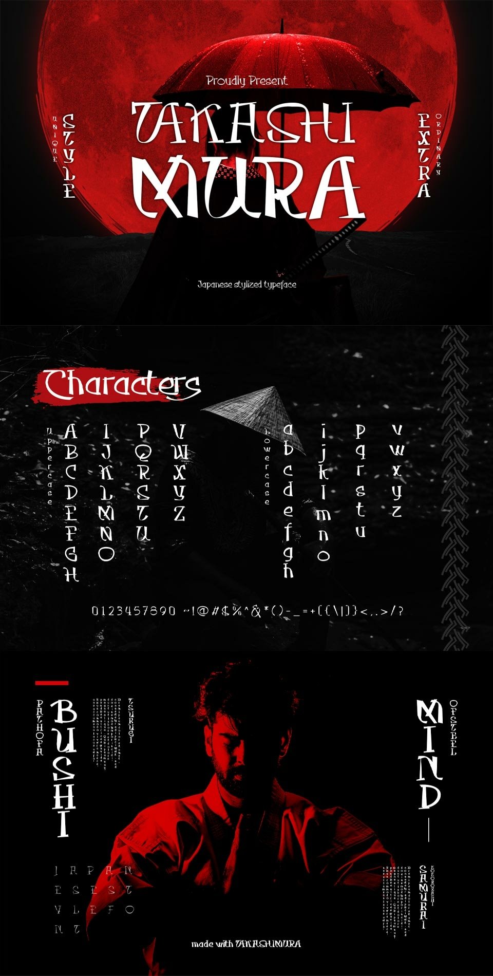 Takasimura Typeface