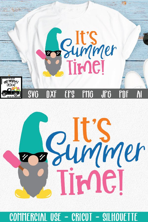 It's Summer Time SVG Cut File - Summer SVG