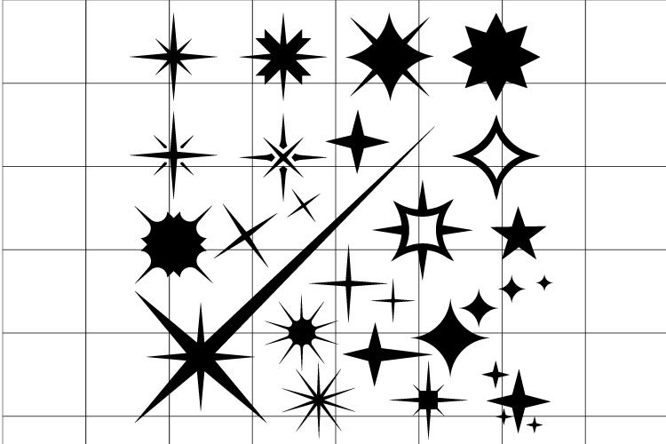 Star SVG set for cut (742673)