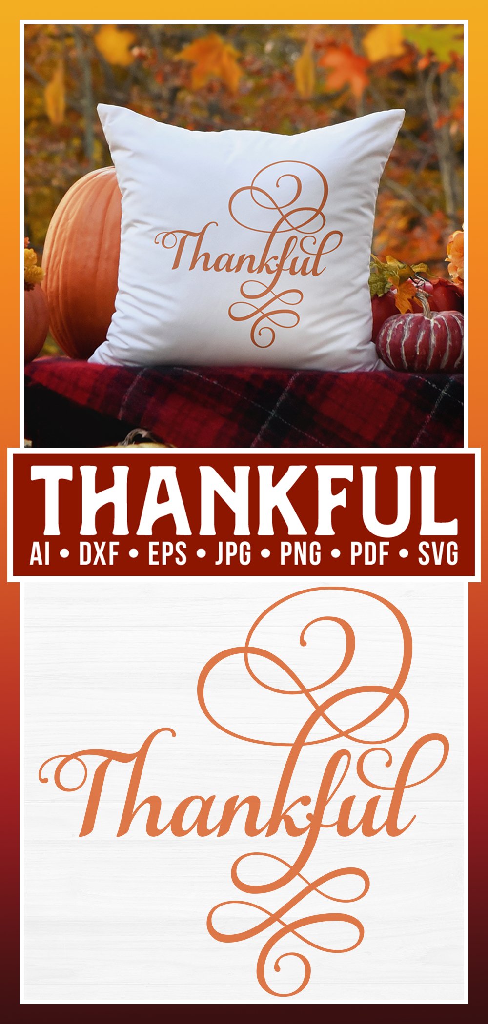 Thankful SVG