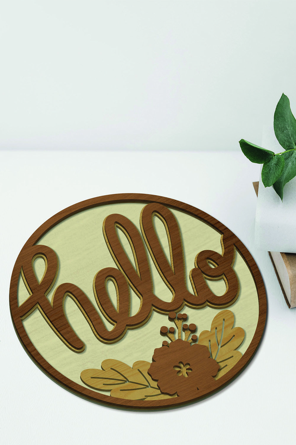 Hello Decorative Multilayer Panel