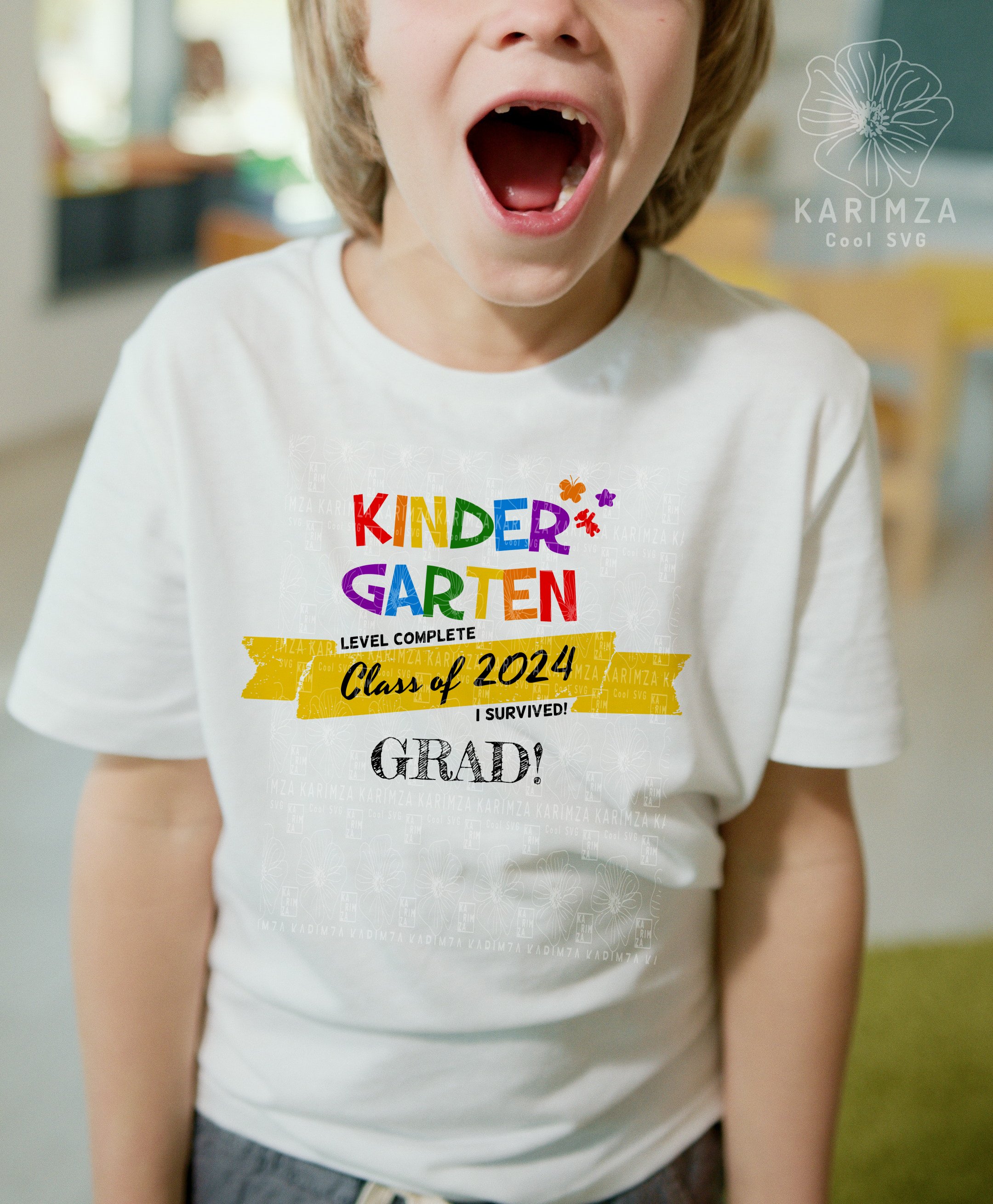 Kindergarten Graduation SVG, Class of 2024, Instant Downoad