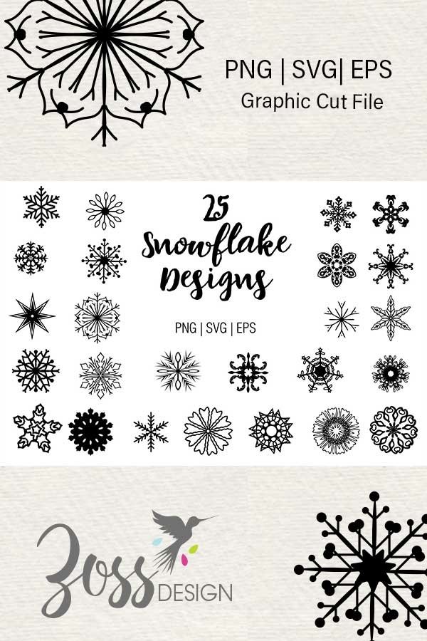 Christmas Snowflake Design Bundle (1578418)