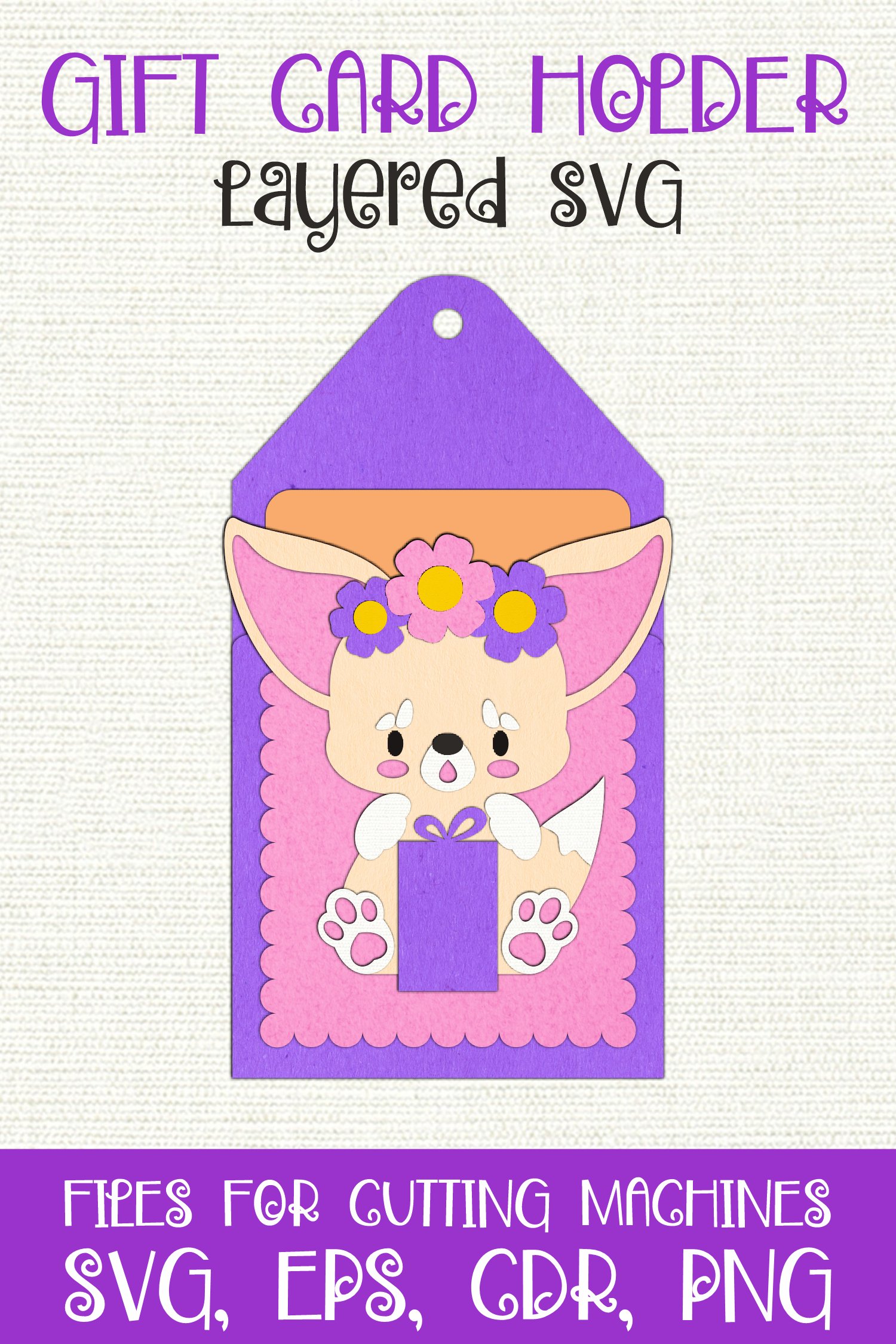 Fennec Fox Card holder