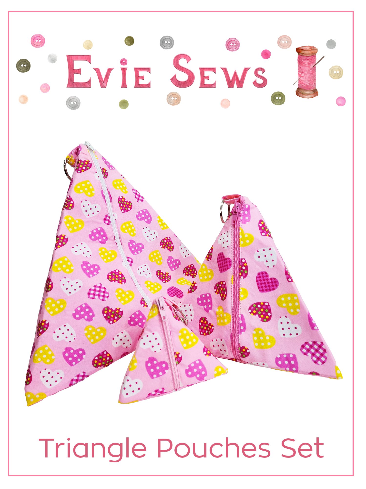 Invisible Zipper Scrunchie,sewing pattern,hair accessory,PDF