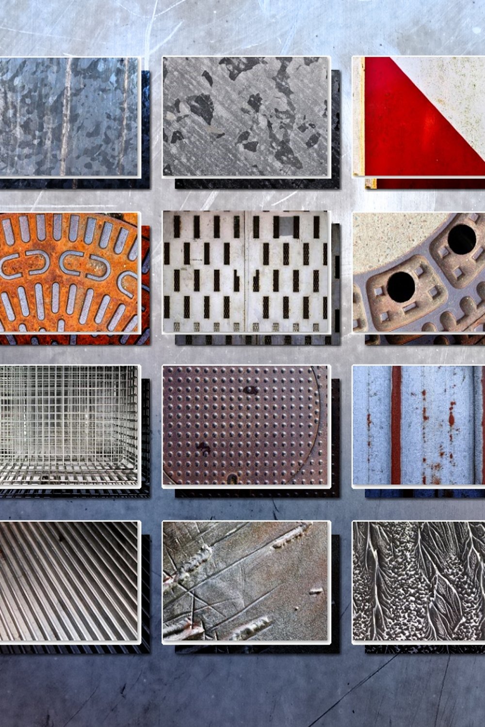 20x Metal structure background texture - high quality