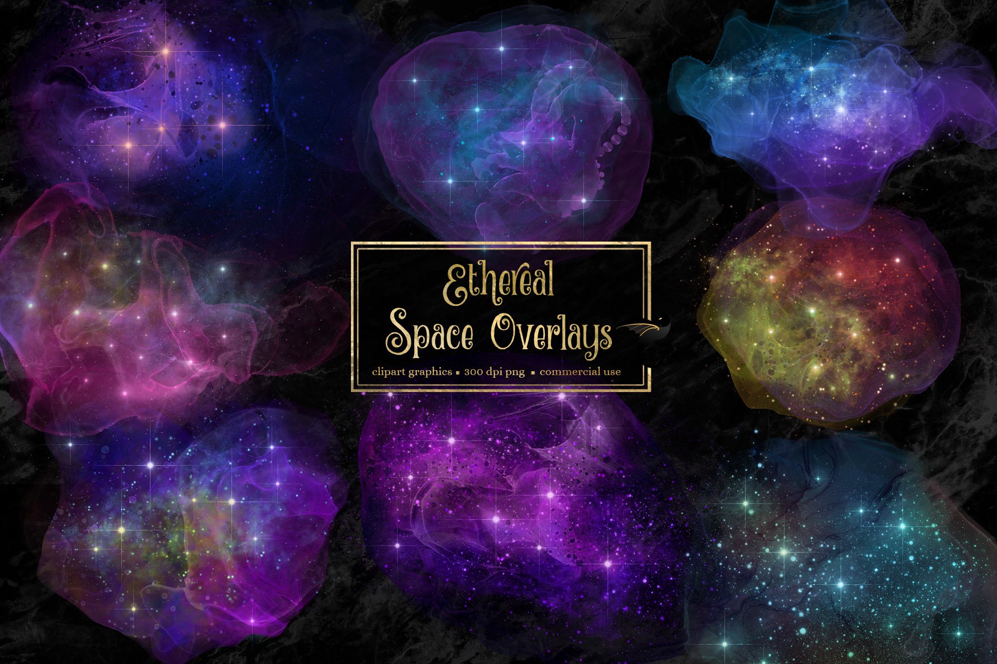 Ethereal Space Overlays