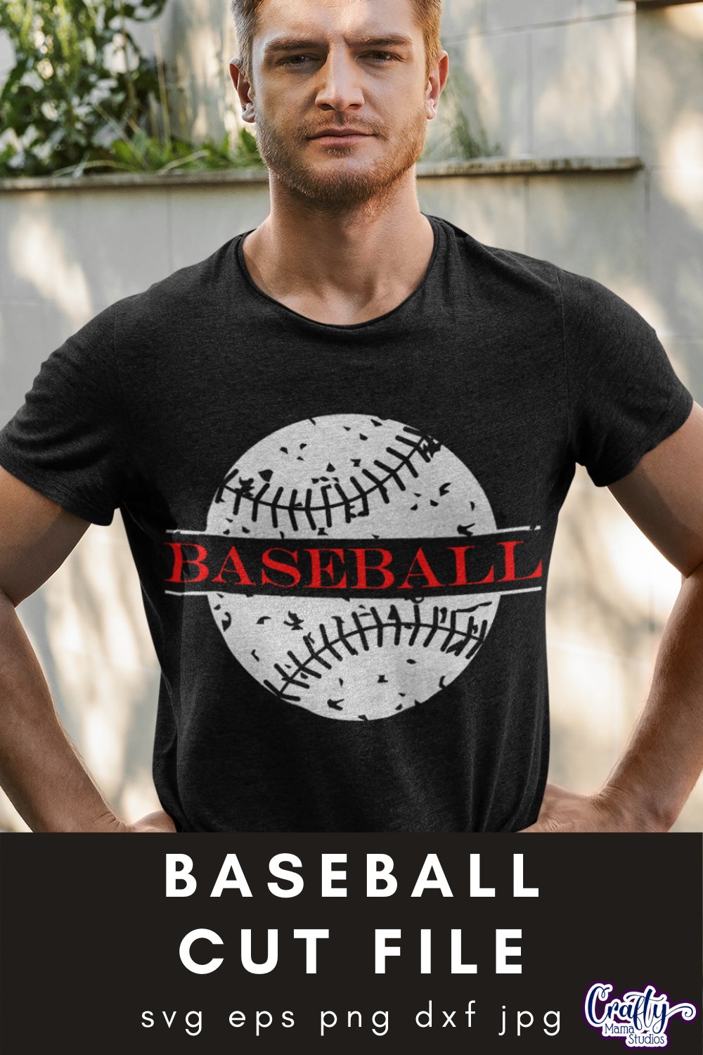 Grunge Baseball SVG | Sports Svg Design Cut File