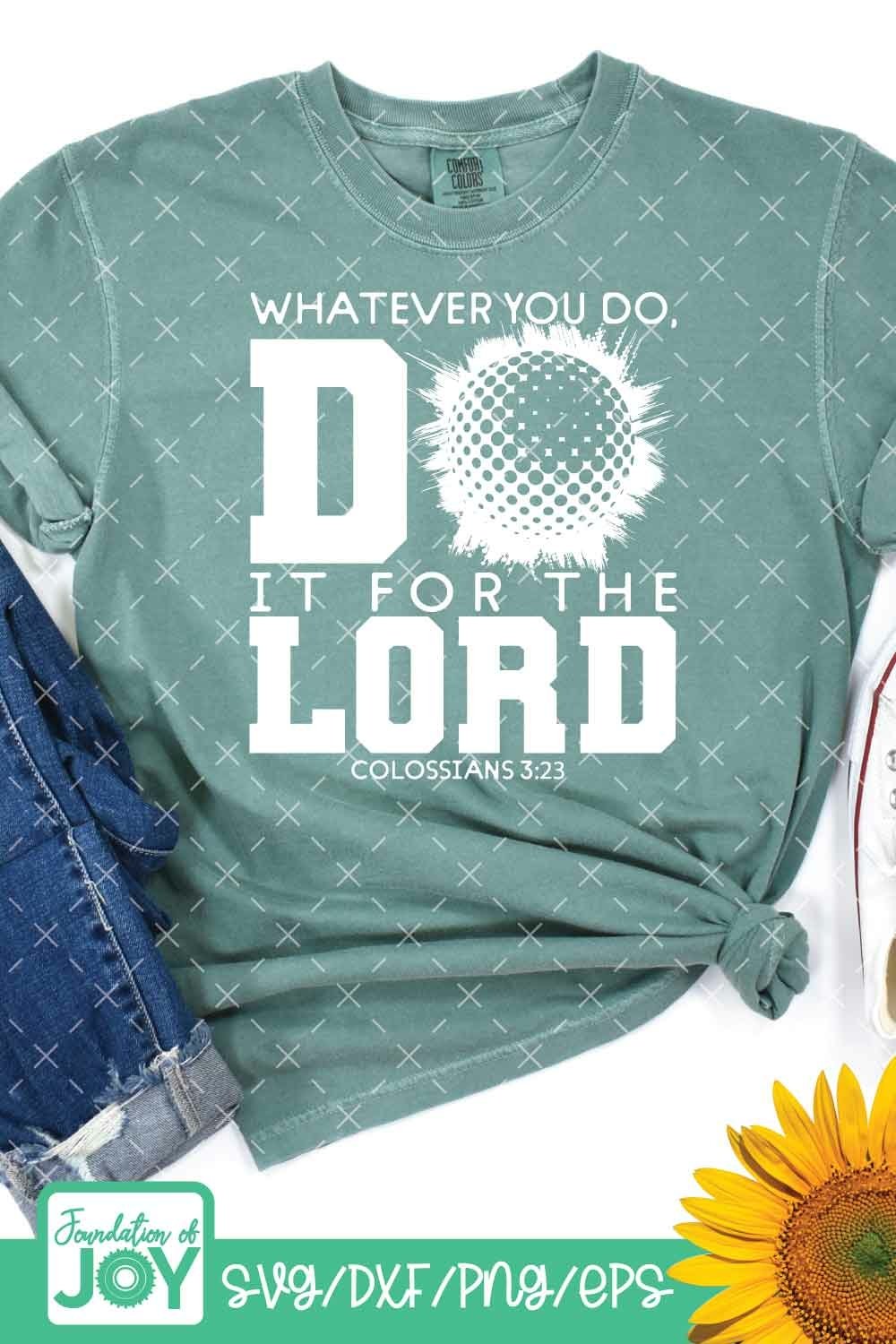 Christian Sports svg, Golf svg, Bible Verse svg