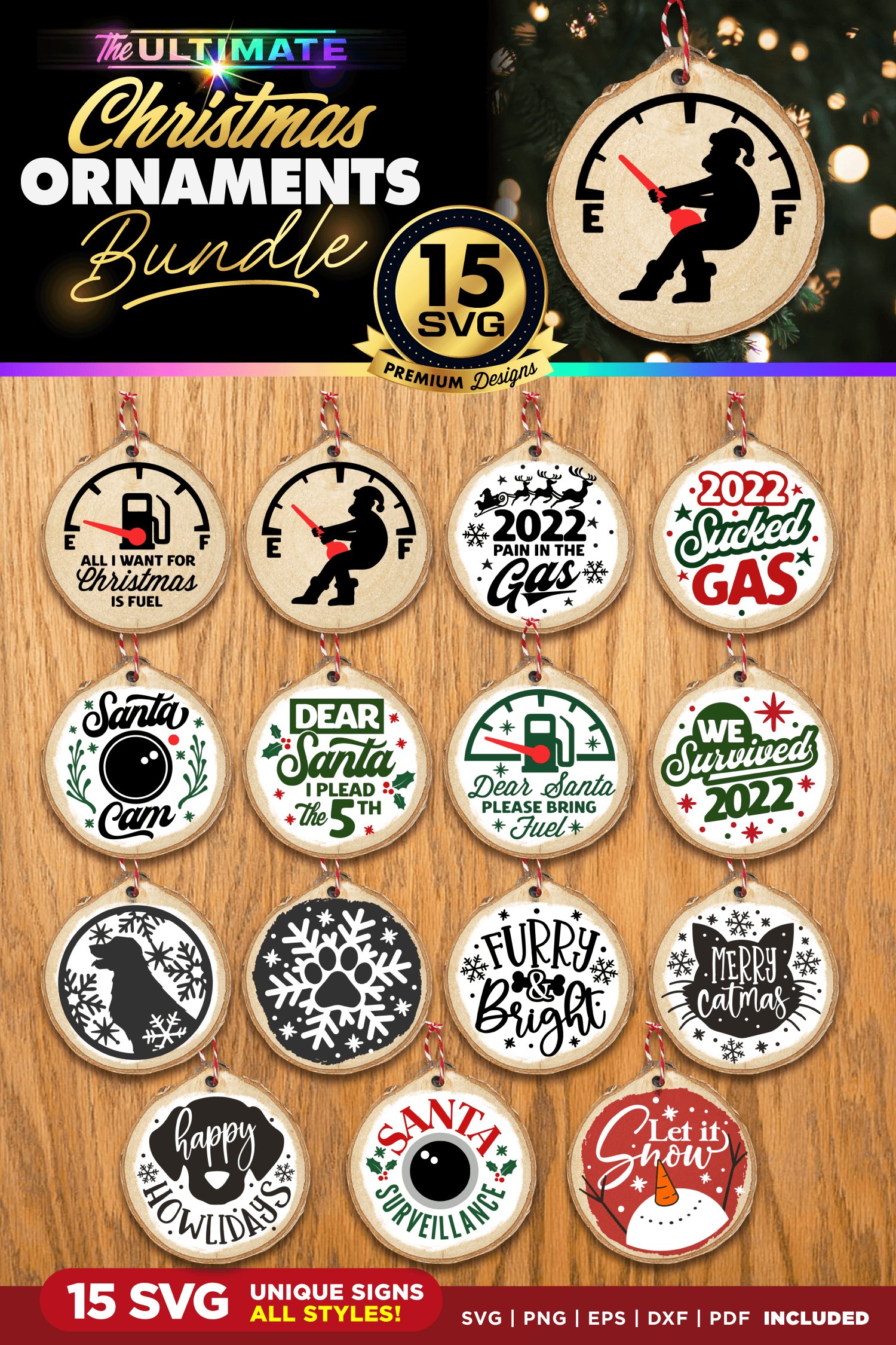 Christmas Ornaments Bundle