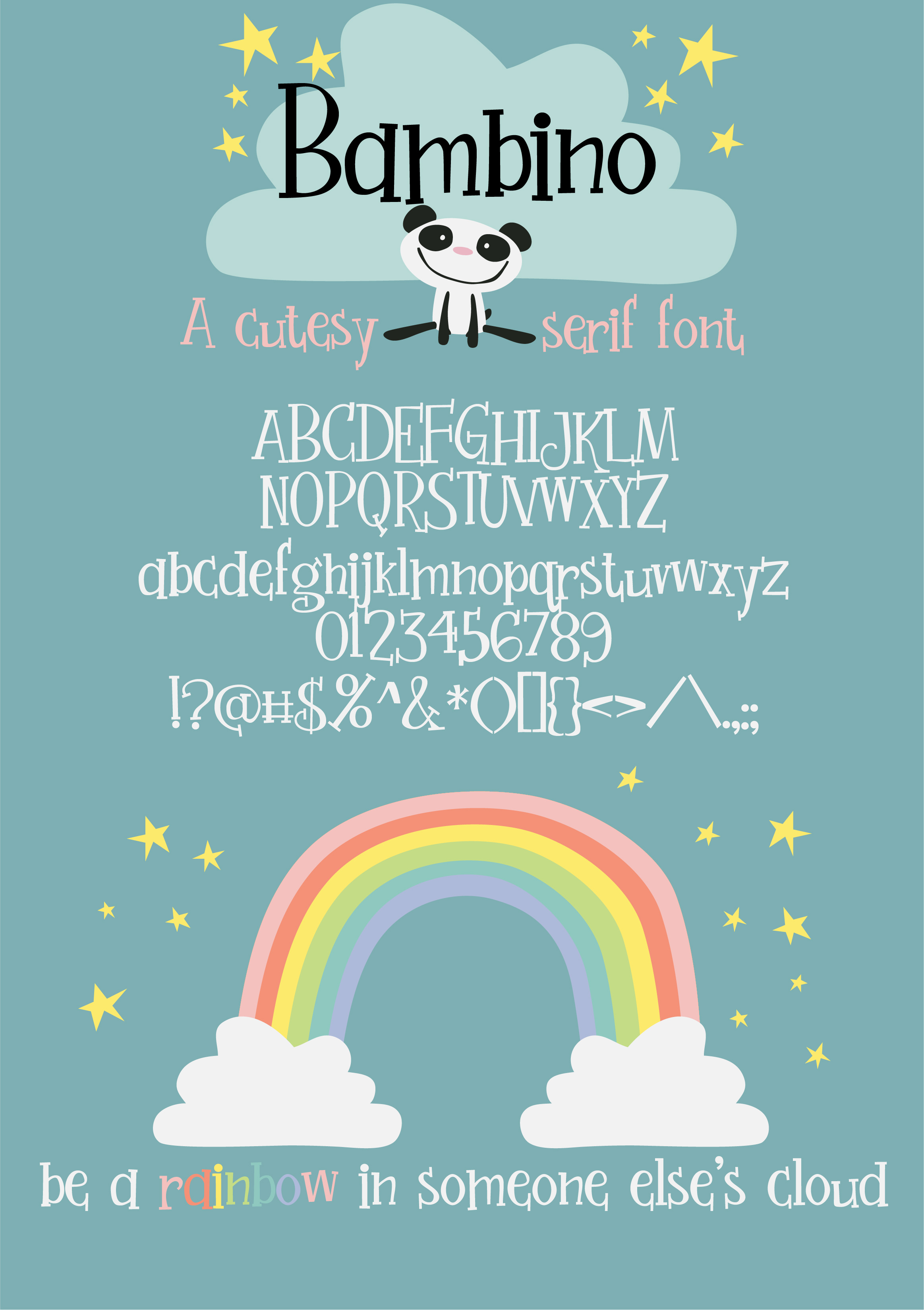 Hand-crafted font family perfect for teachers and crafters