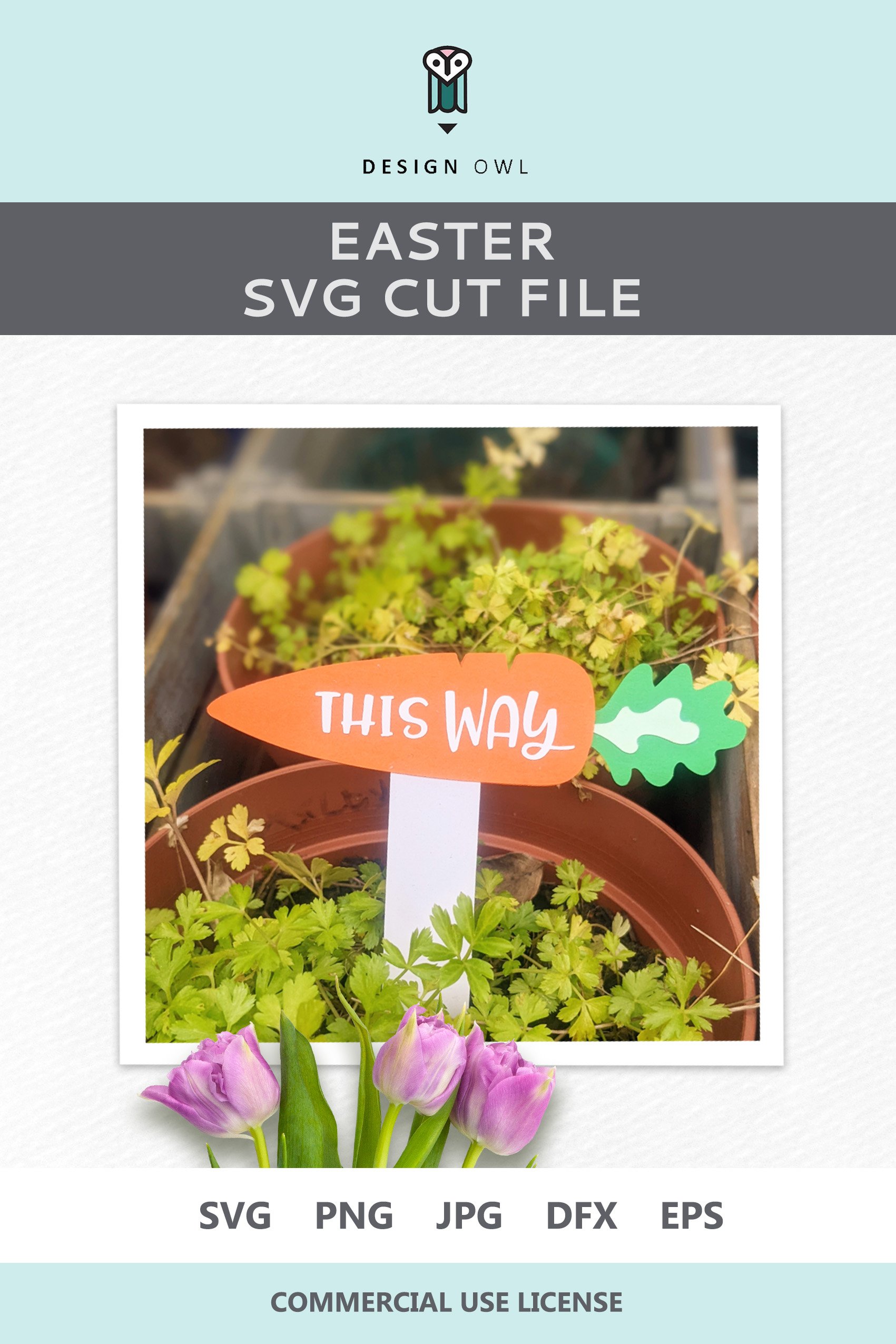 This way that way - Easter egg hunt sign SVG