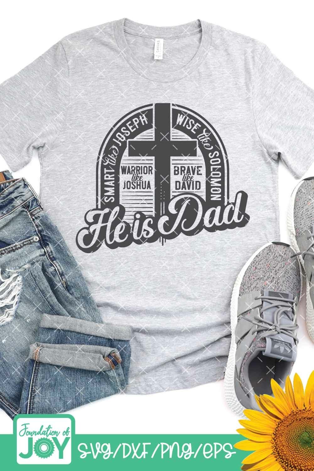 Fathers Day svg, Christian Dad svg, Religious Father png