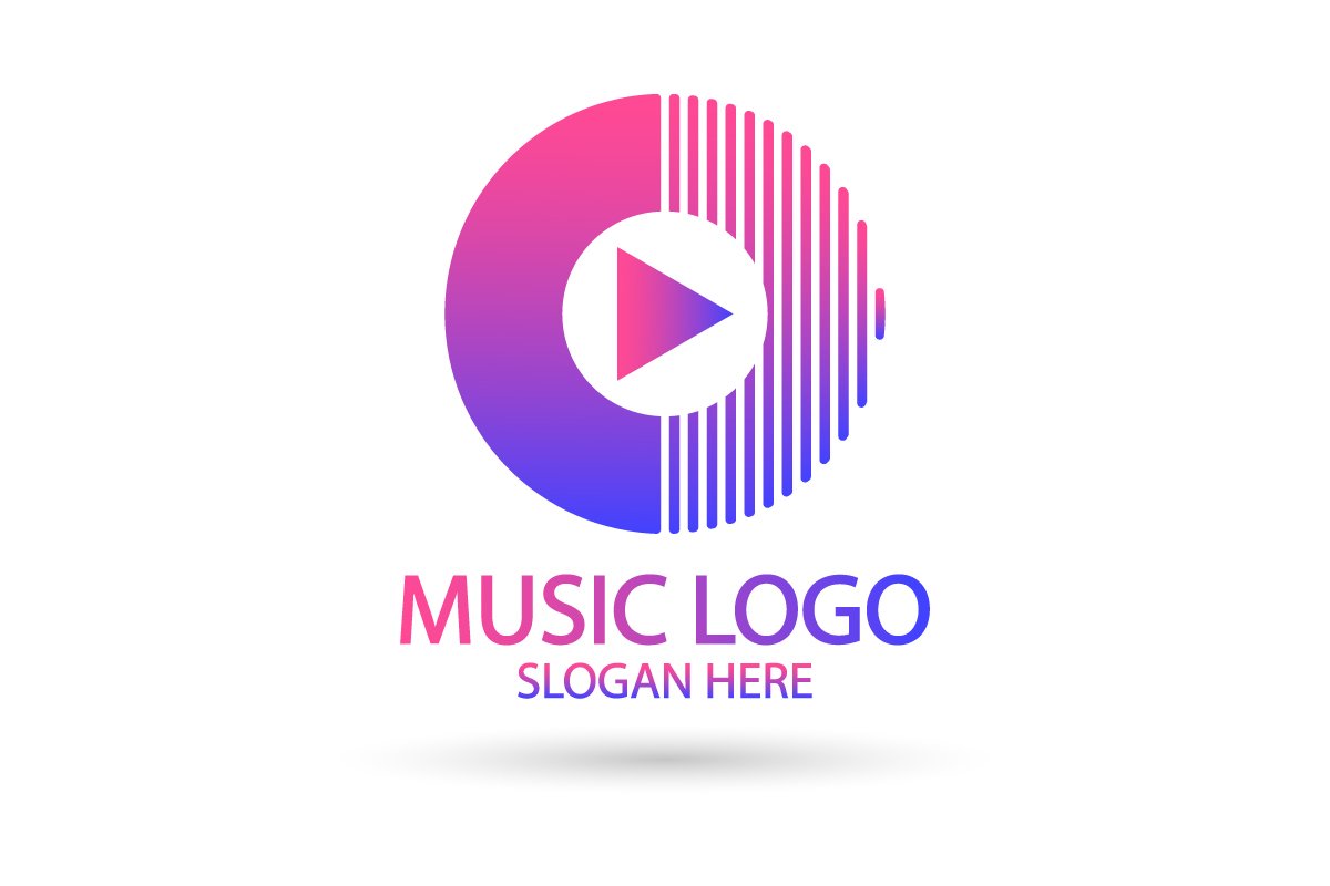 Music Logo Template Vector Design (1119117)