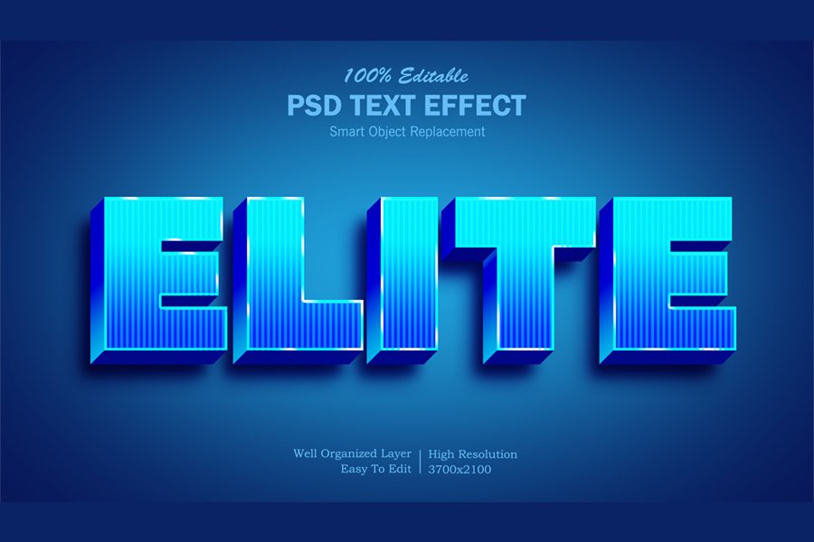 Elite Text Effect