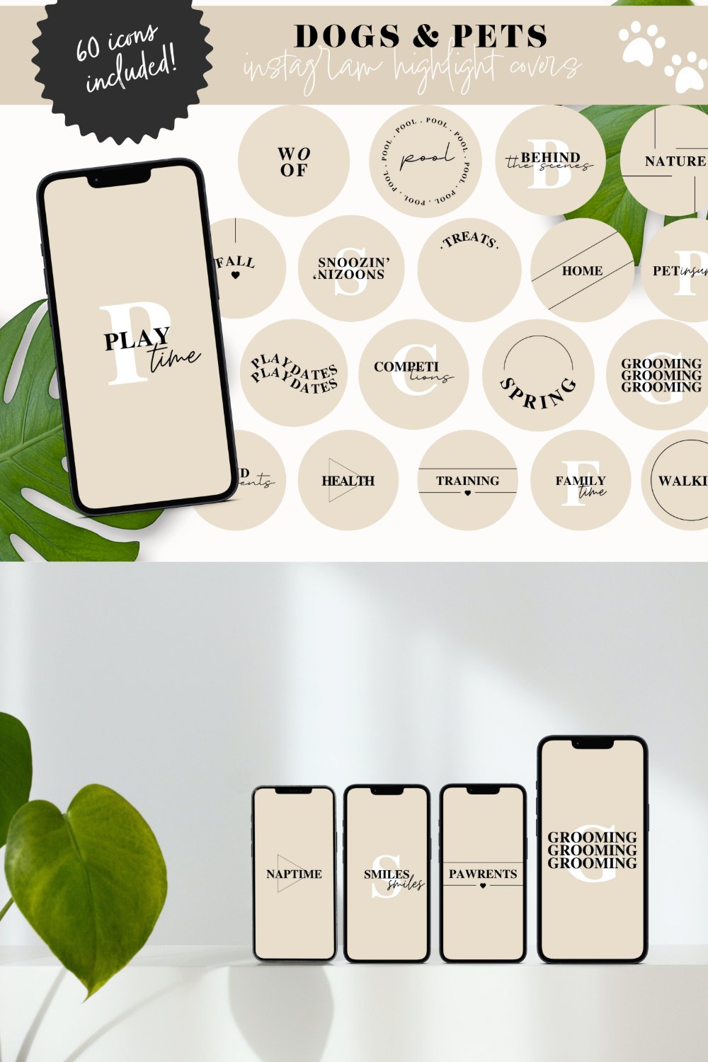 dogs pets instagram highlight covers