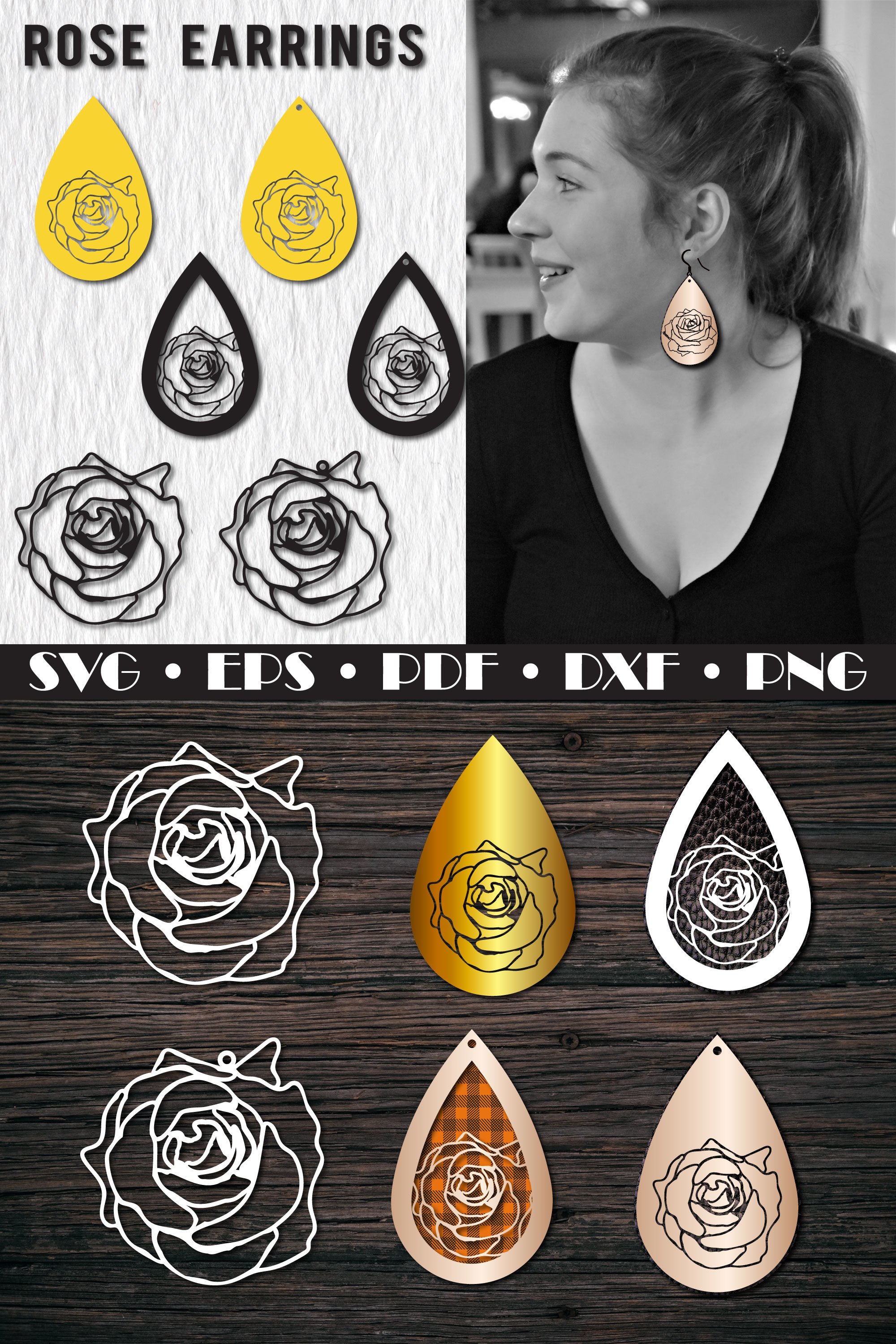 Earring template (931506)