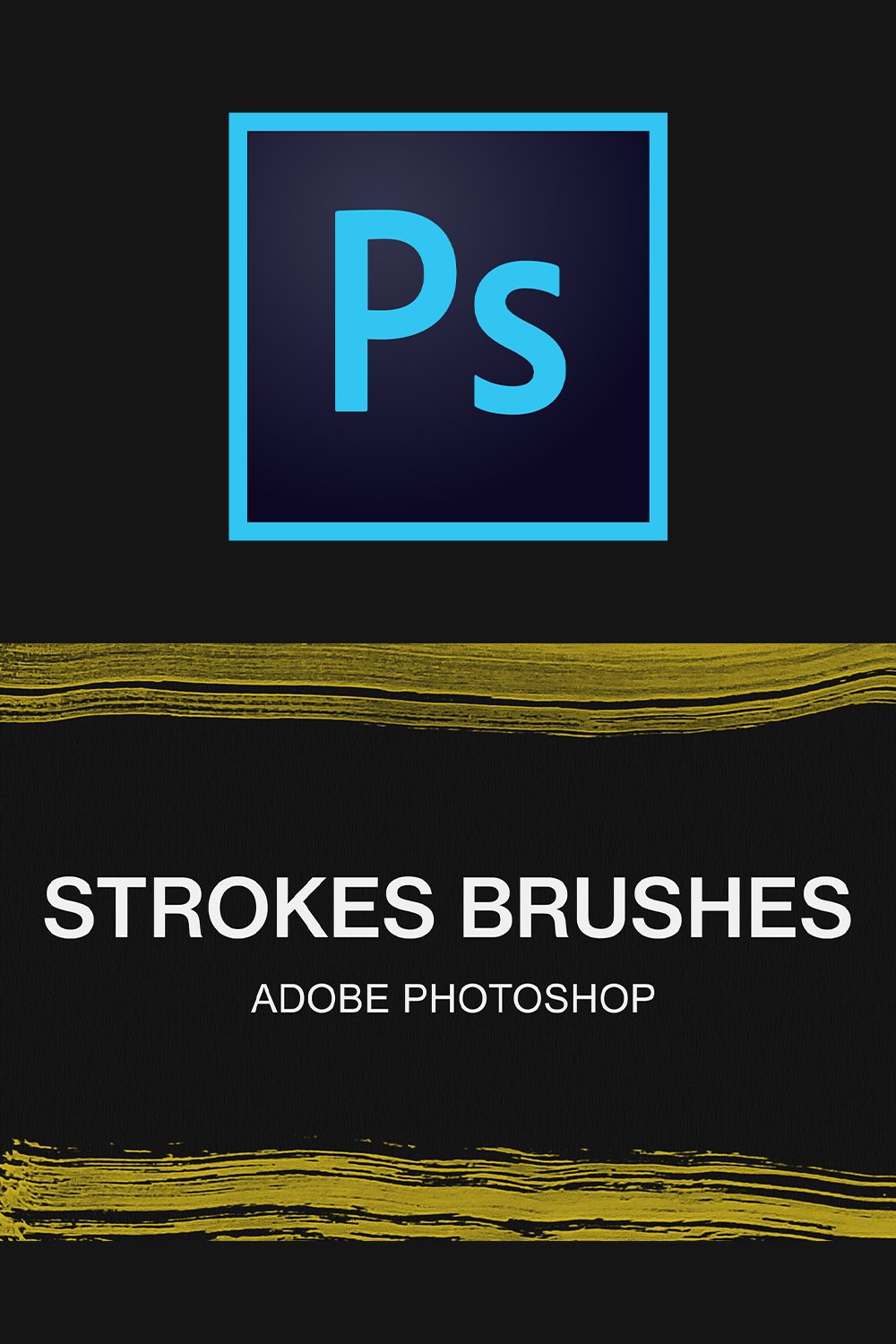 Adobe Photoshop stroke brush pack paint brushes (2644356)