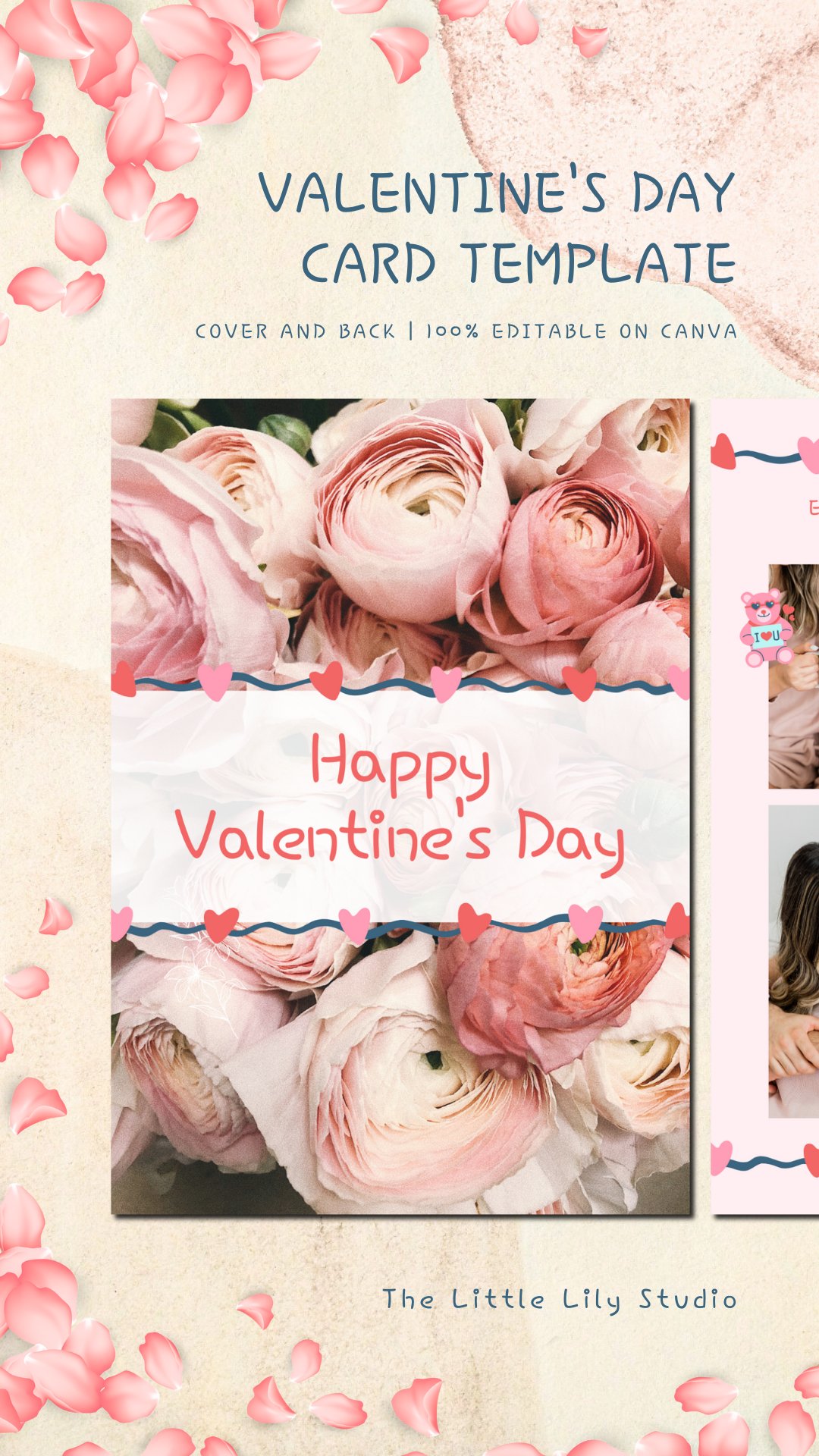 VALENTINE'S DAY CARD CANVA TEMPLATE (5154190)