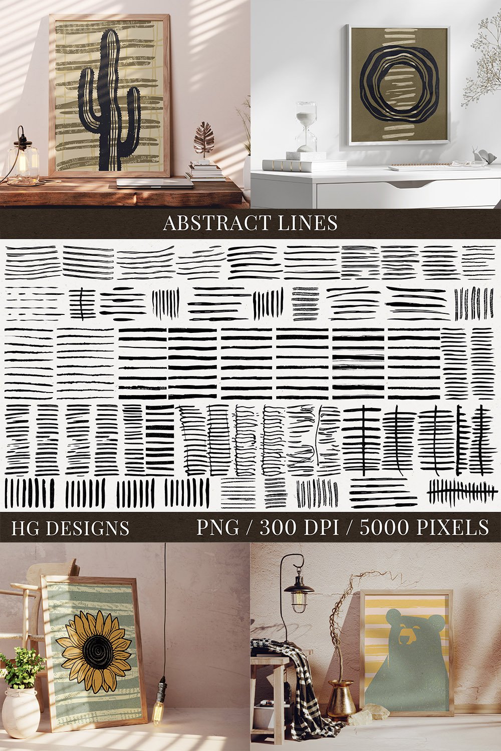 55 Abstract Line Graphics