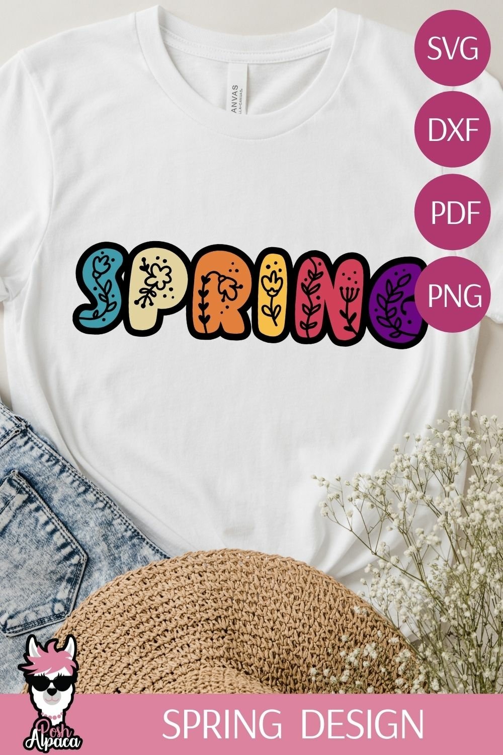 Colorful Spring SVG
