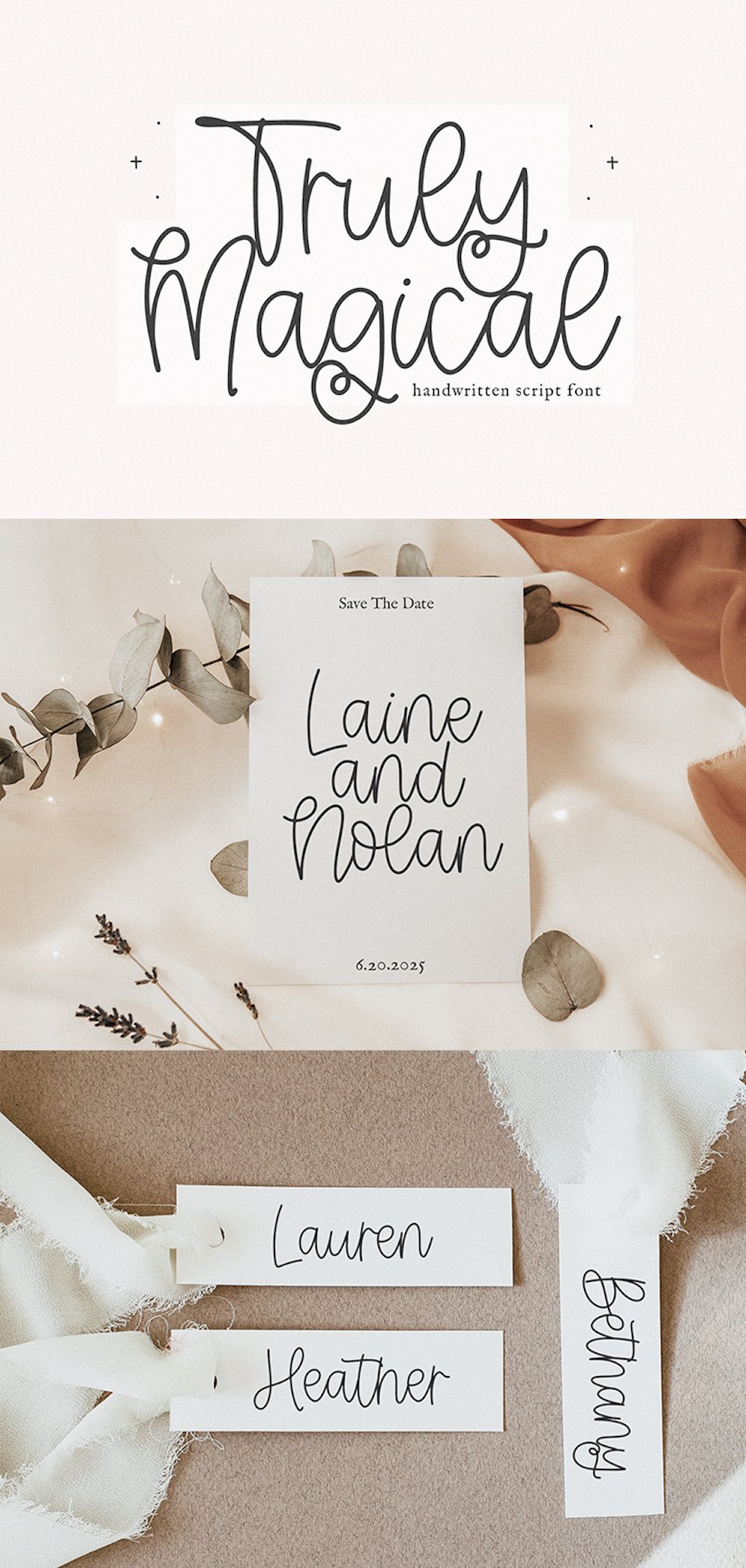 Truly Magical - Handwritten Script Font