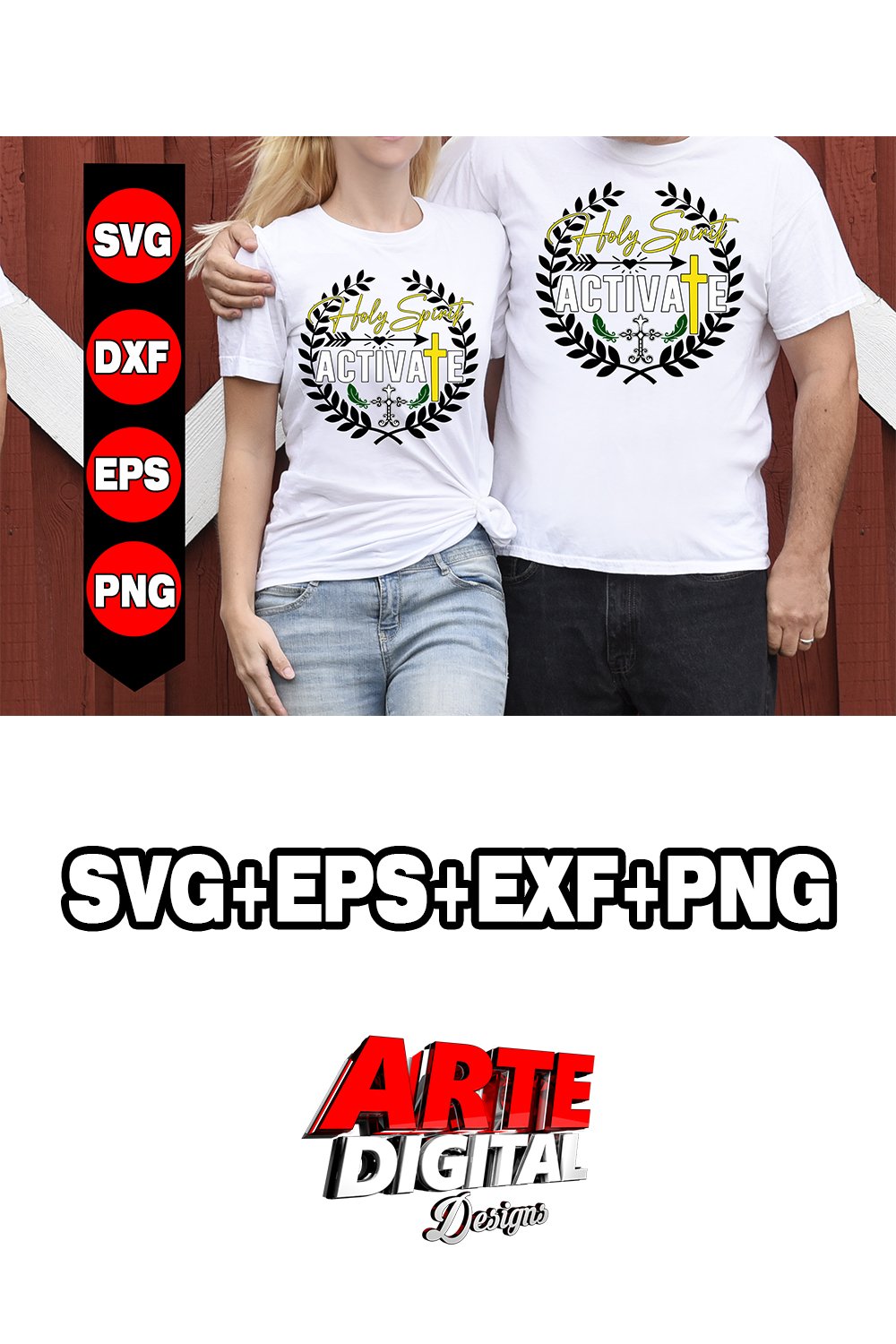Holy Spirit Activate Svg Png, EPS, DXF, Christian Sweatshirt