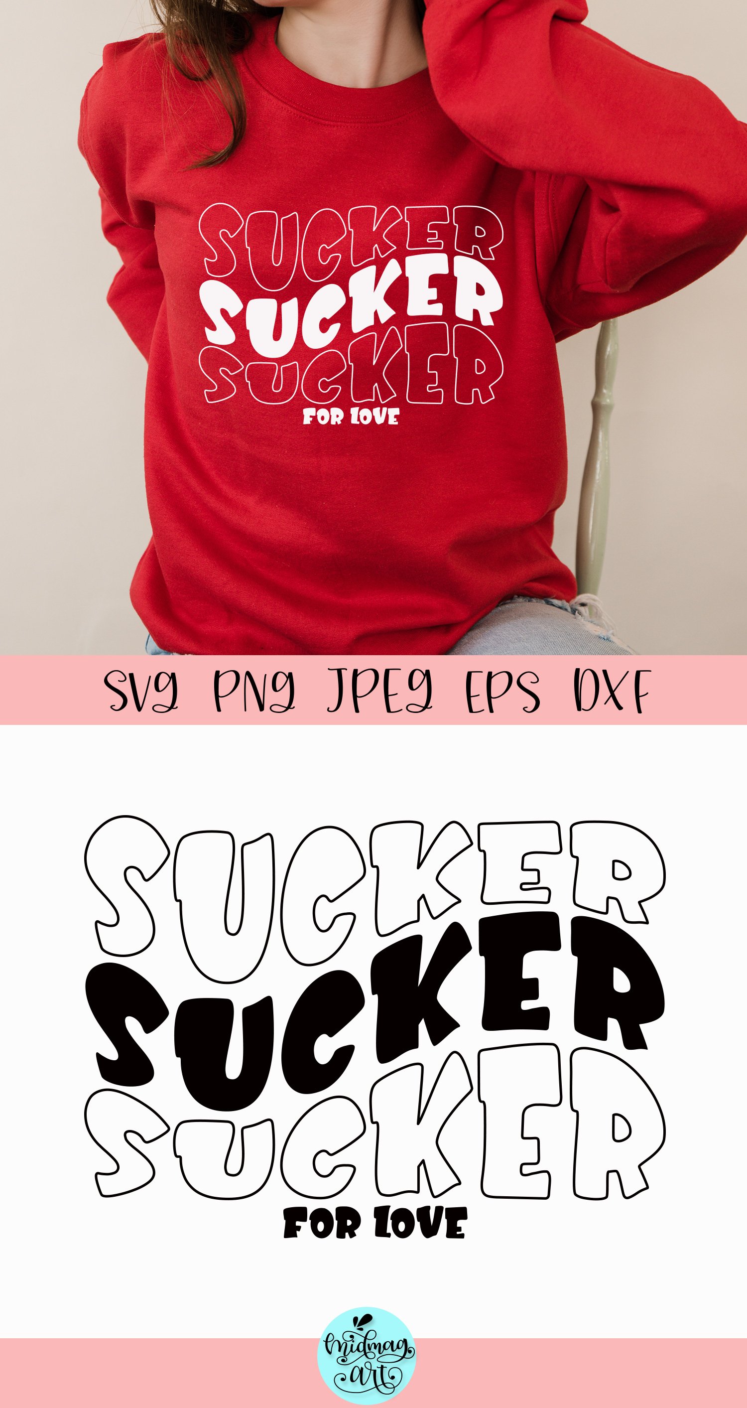 Sucker for love svg, Love svg