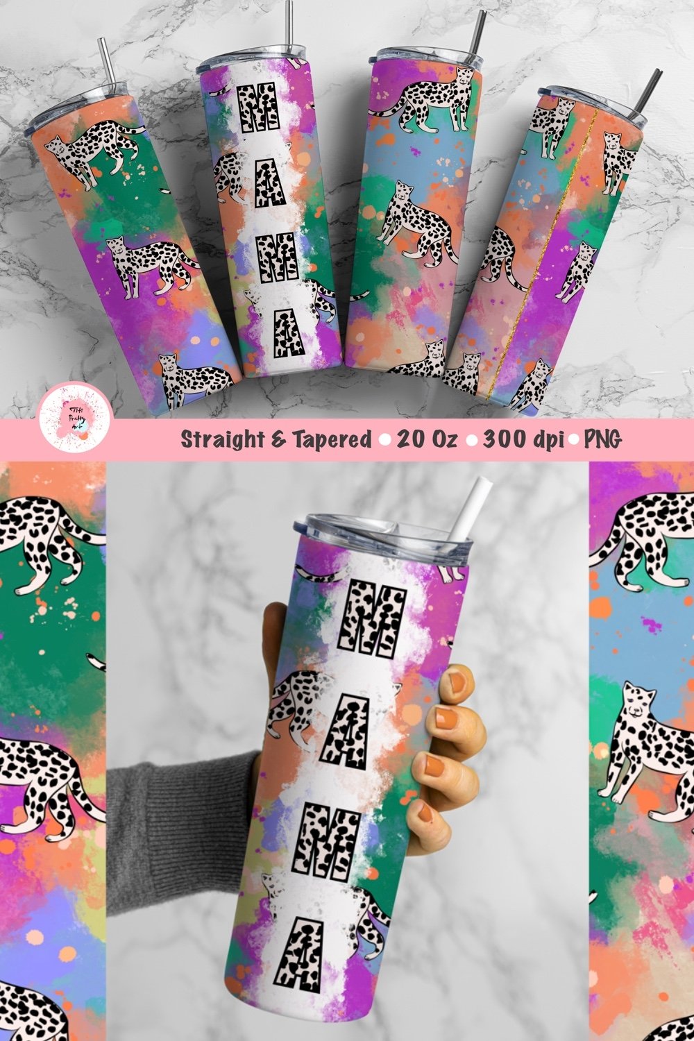 Leopard Print Tumblers