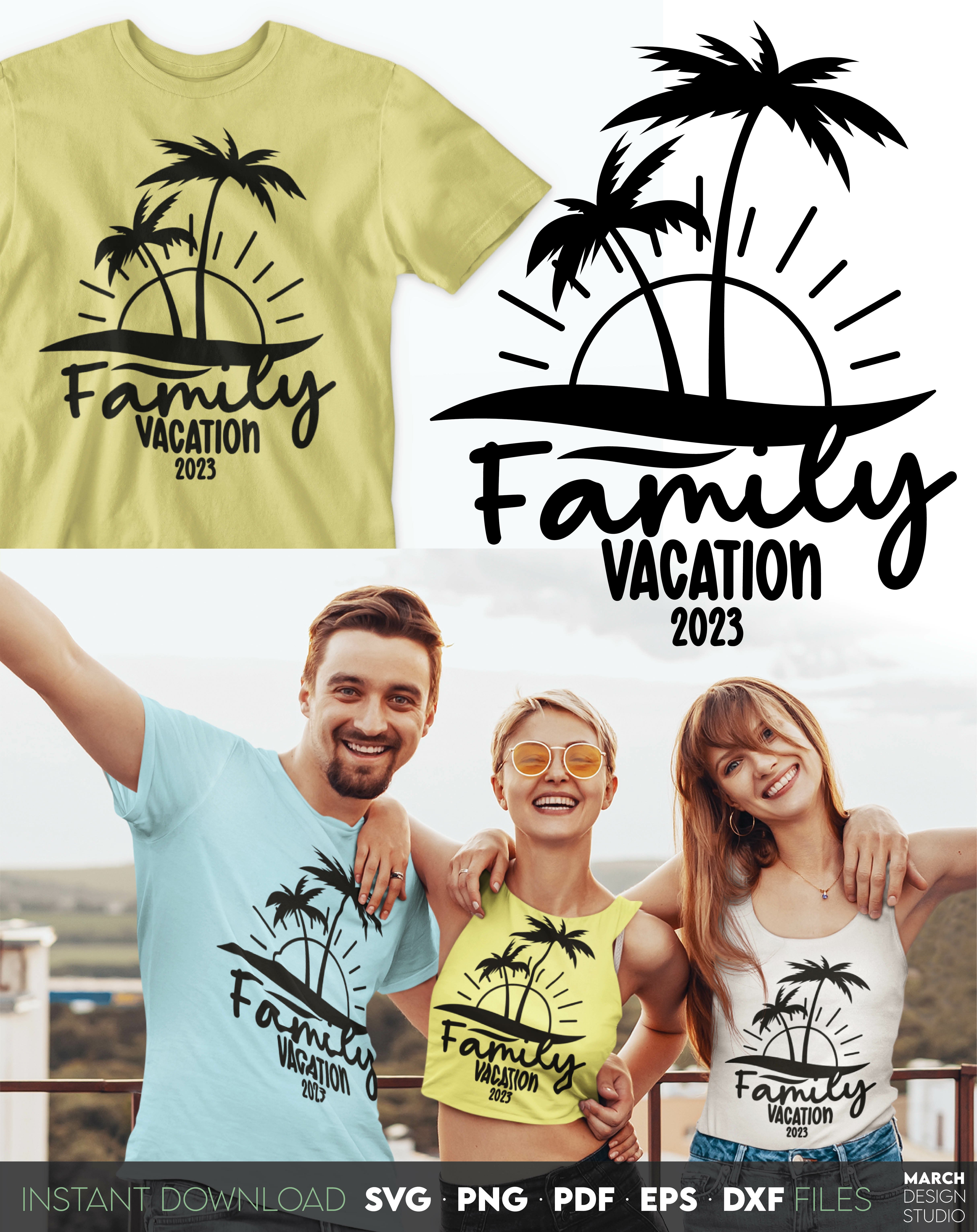 Family vacation, family trip, family weekend, summer shirt