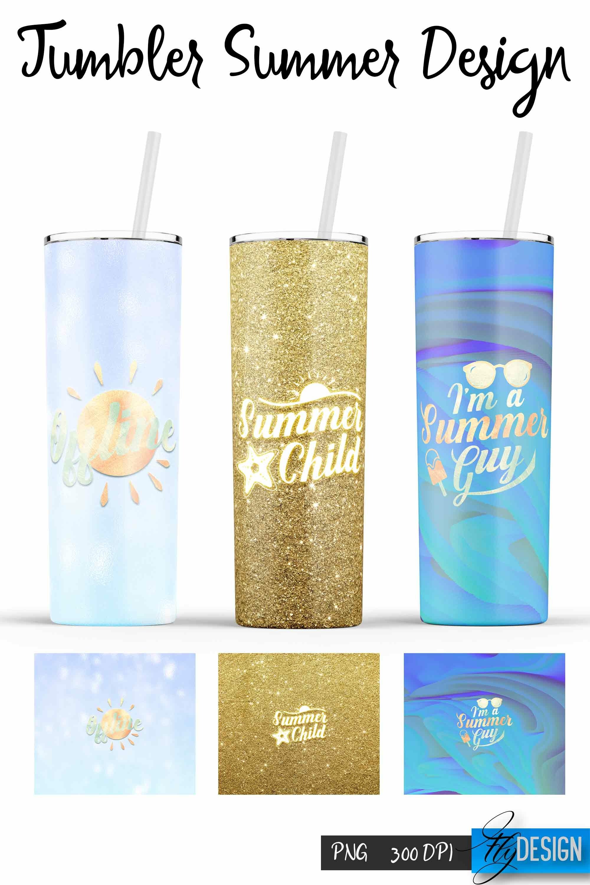 Summer Tumblers Design | 20oz Tumbler Wrap (3102278)