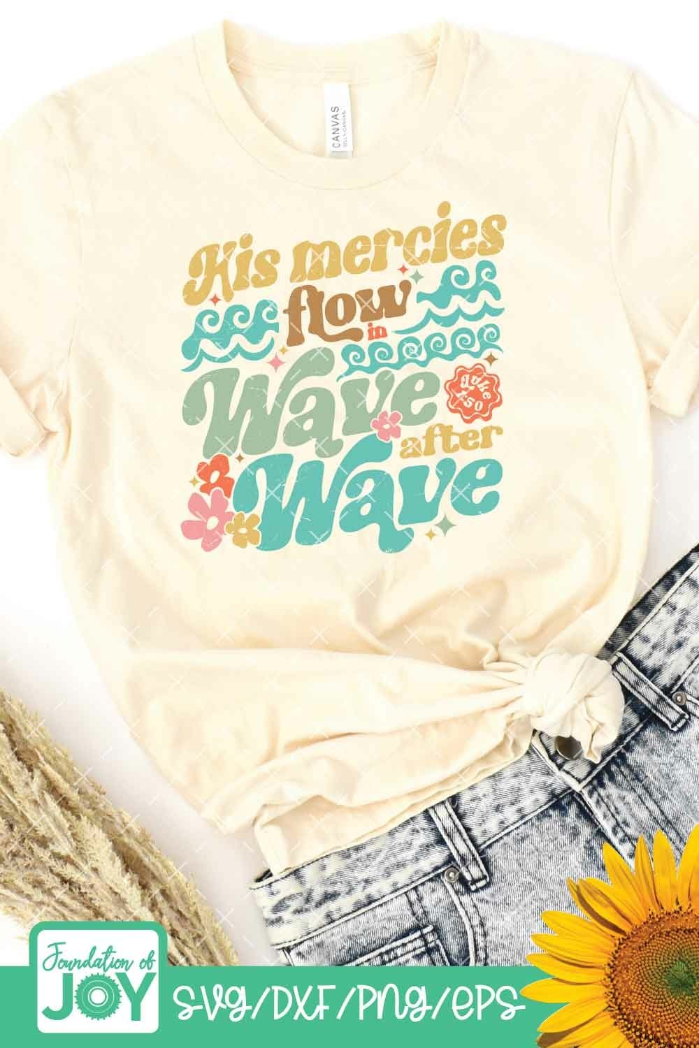 Wave after Wave svg, Christian Groovy Summer svg, Bible Vers