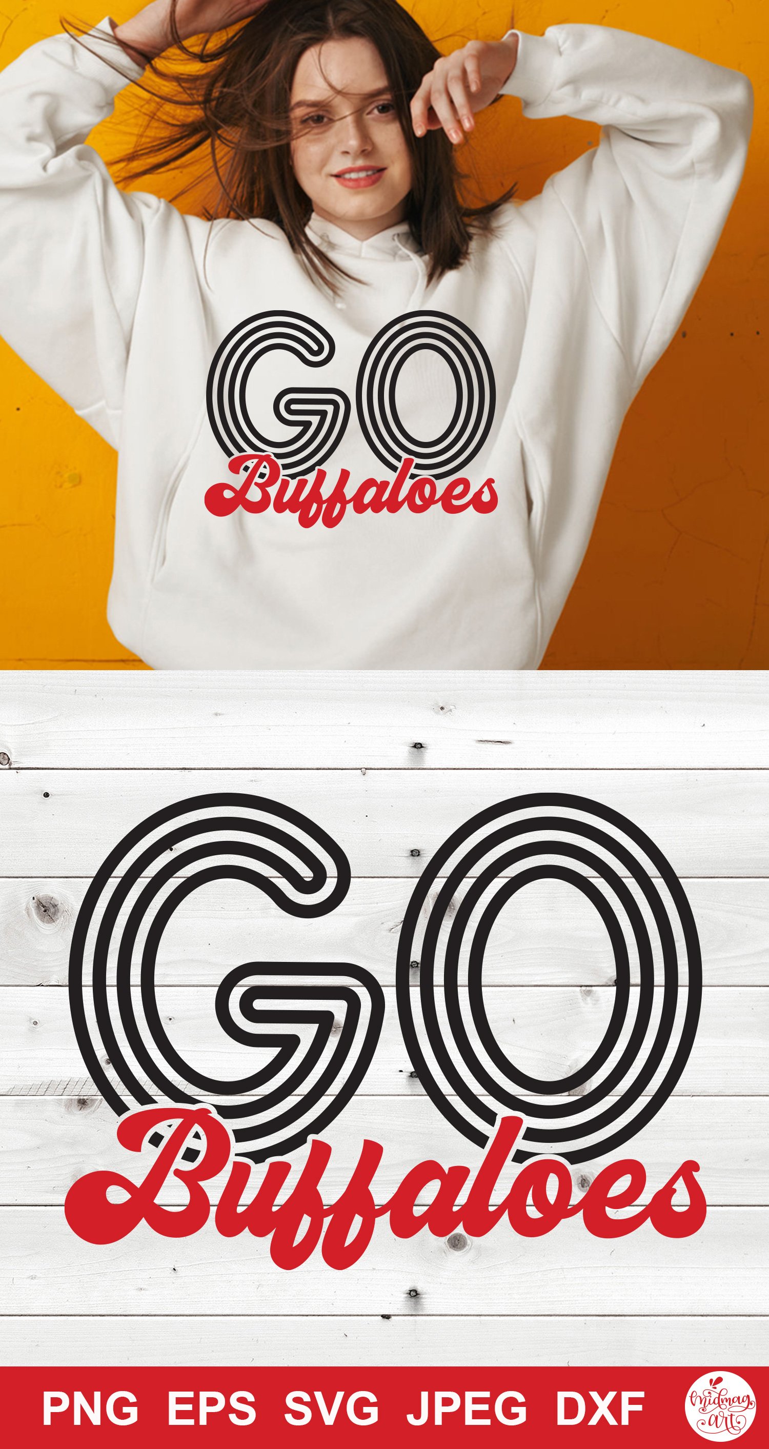 Go Buffaloes svg, sports cut file