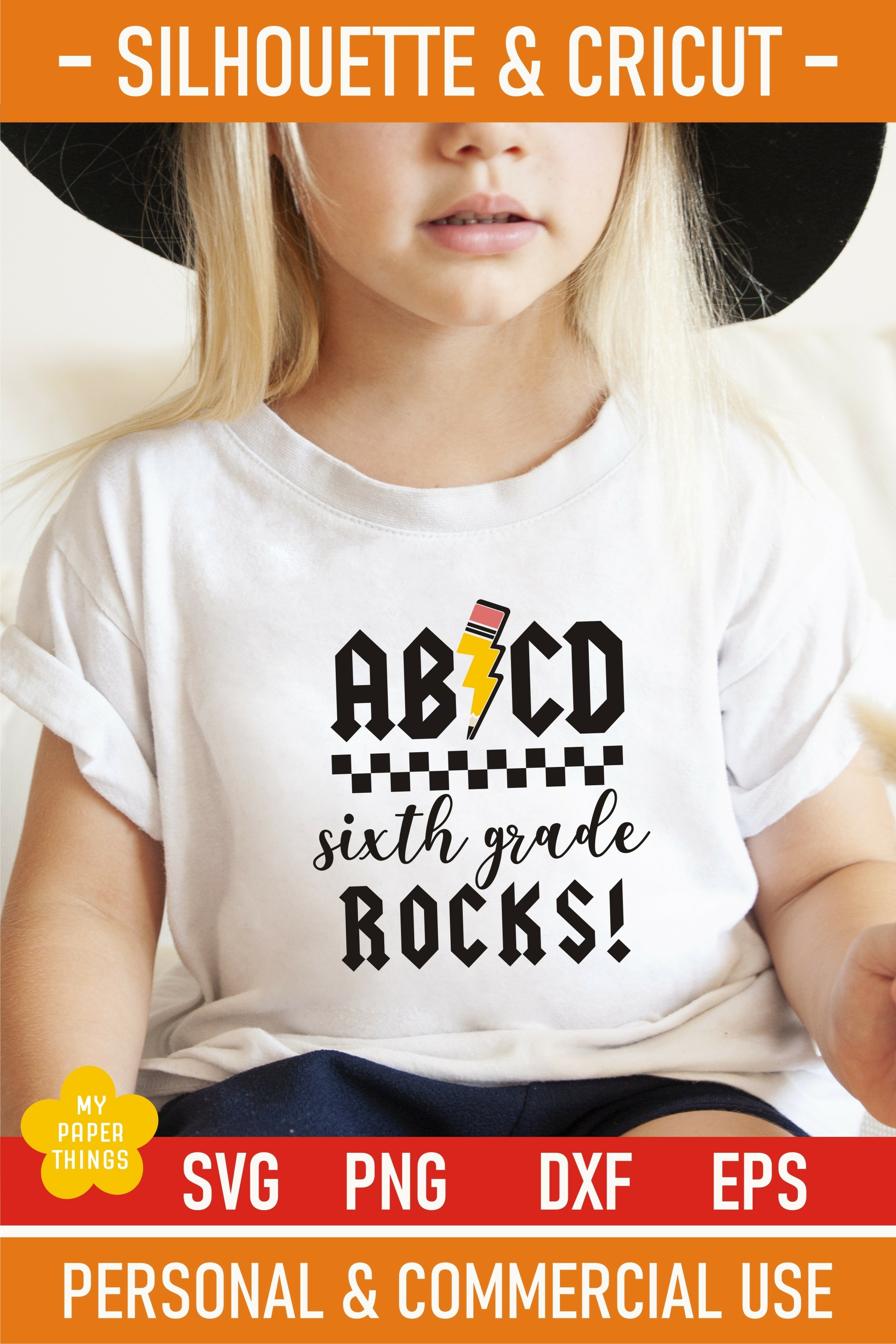 ABCD Sixth Grade Svg, Retro School Svg, Teacher Svg