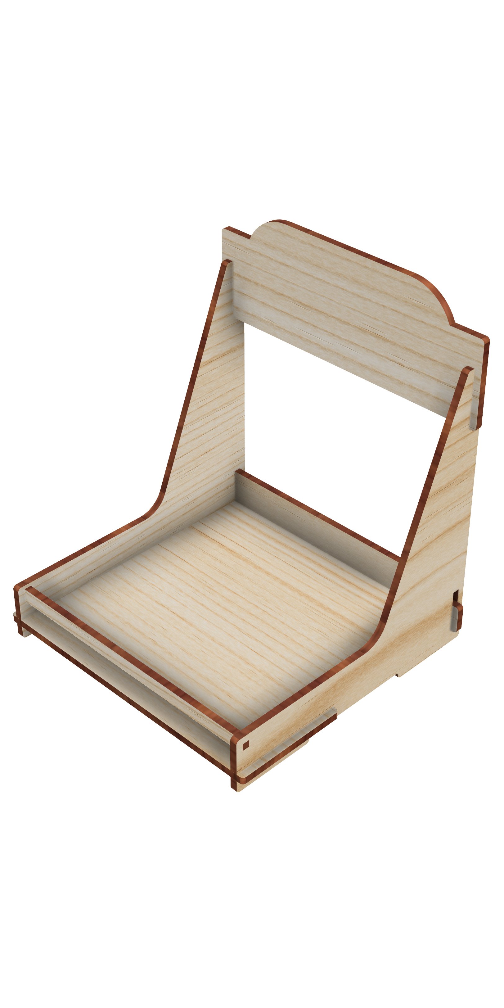 Wooden Retail Displays, Craft Show Display, Table Top Rack