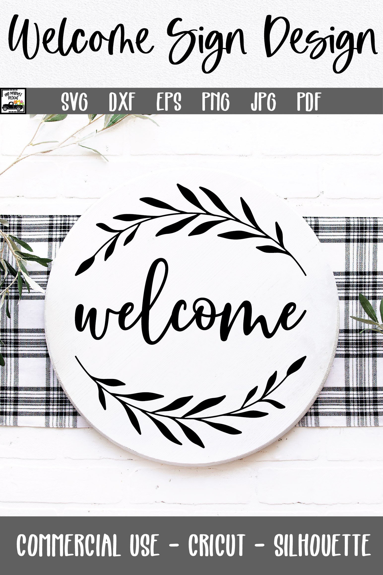 Welcome Sign SVG File (1418726)