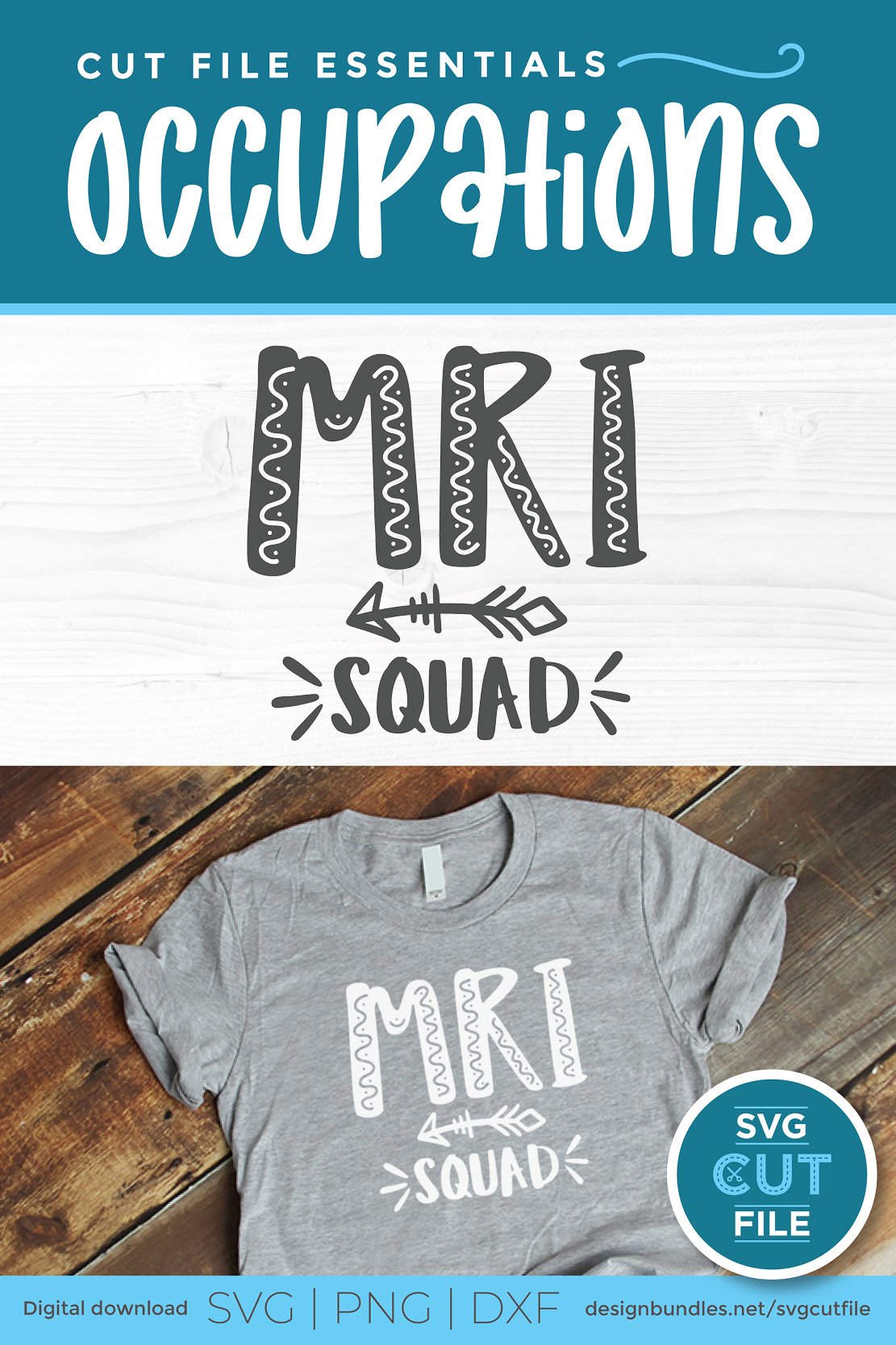 MRI tech svg - an MRI Technologist svg for your MRI squad