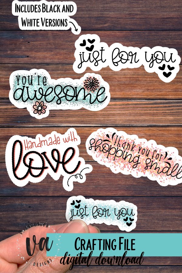 Packaging Stickers Bundle 3 PNGs (1028642) | Stickers | Design Bundles