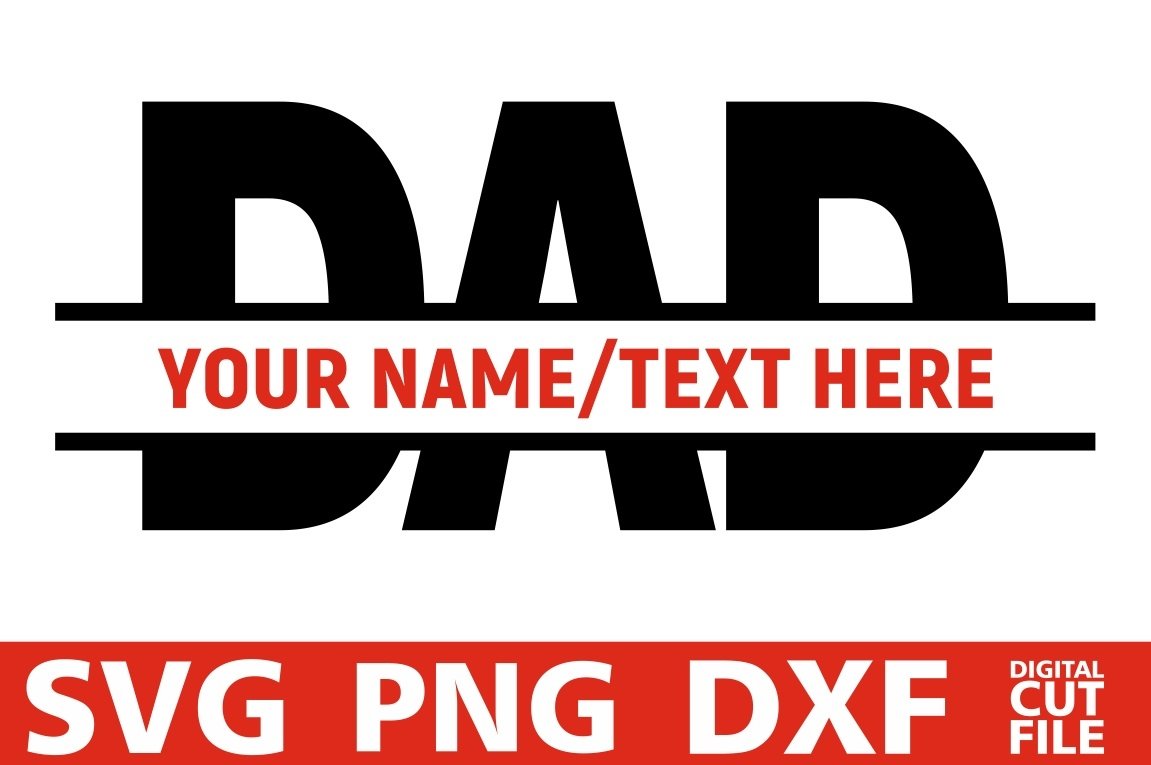 Dad Monogram, Father's Day svg, Best Dad svg, Daddy svg