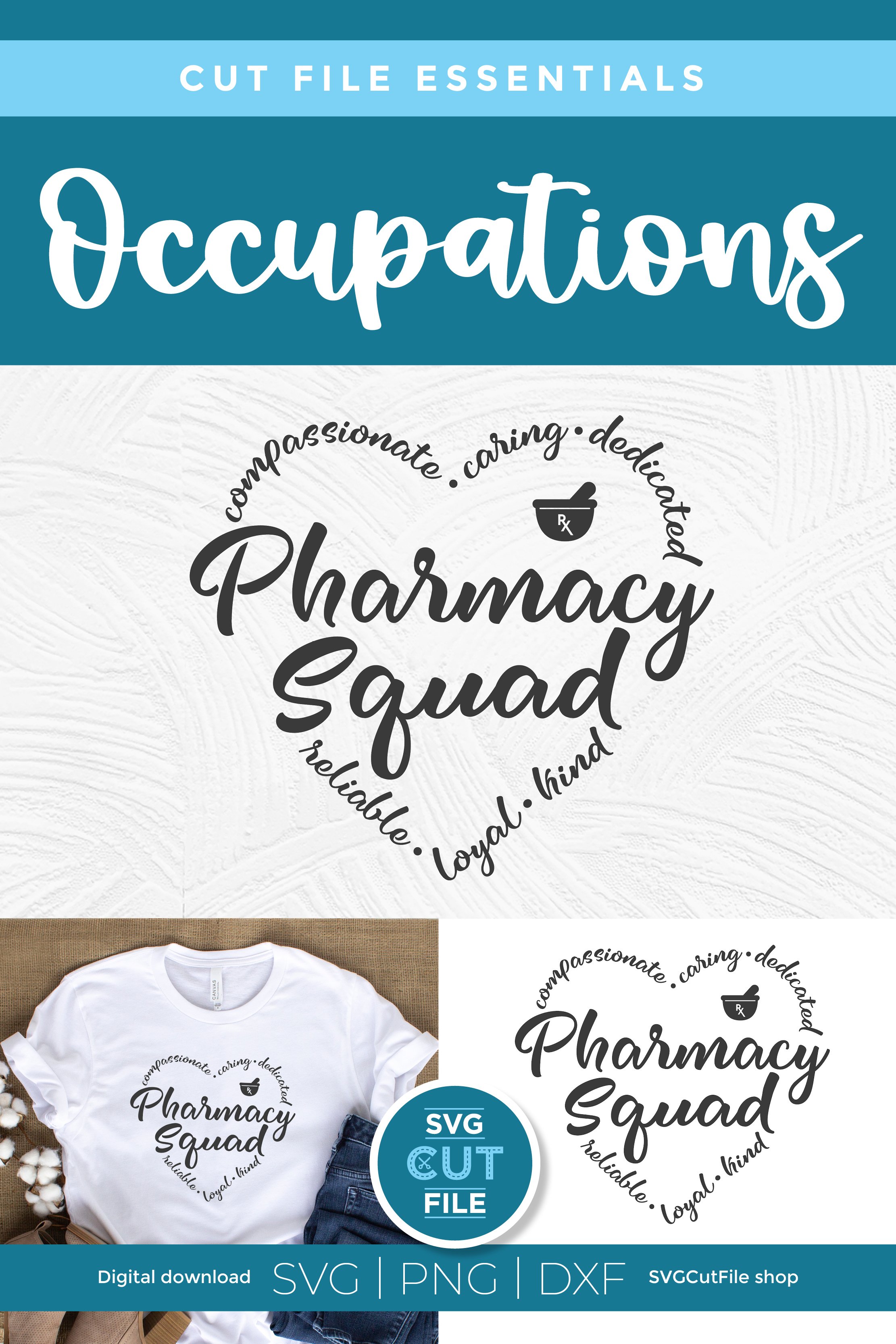 Pharmacy Squad SVG - Craft Unique Gifts