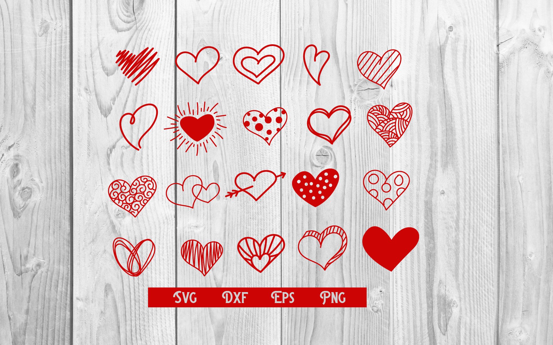 75 Handrawn heart, doodle heart, valentine svg
