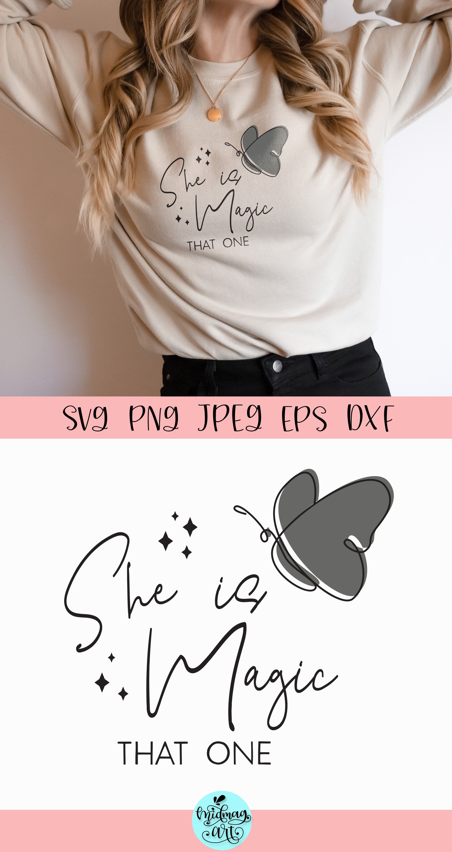 She is magic that one svg, inspirational svg