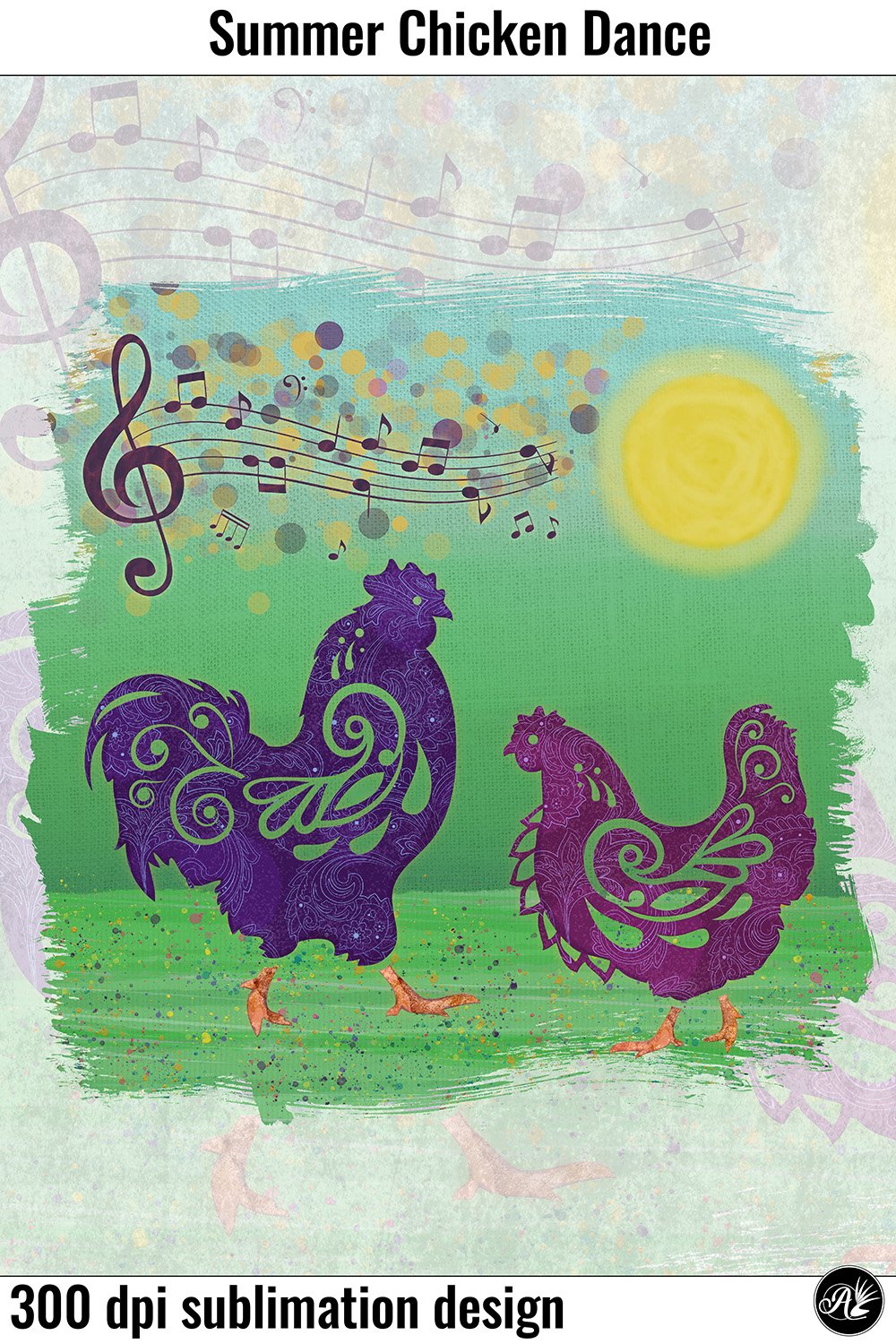 Summer Chicken Dance on the Farm