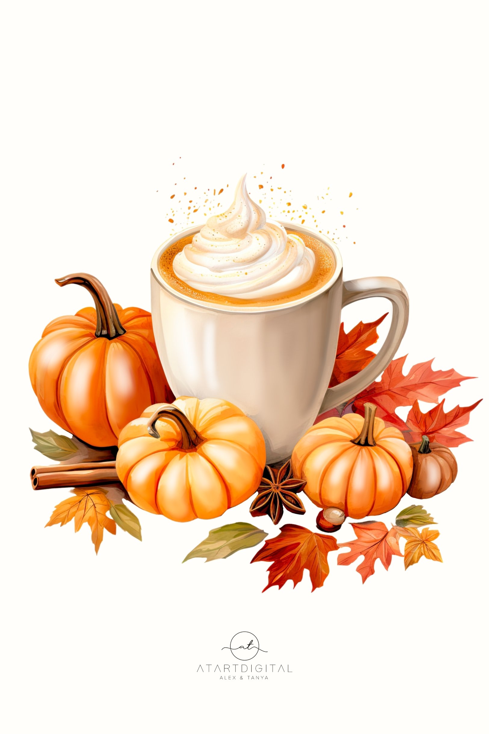 Tis The Season Fall Pumpkin Spice Latte (2859619)