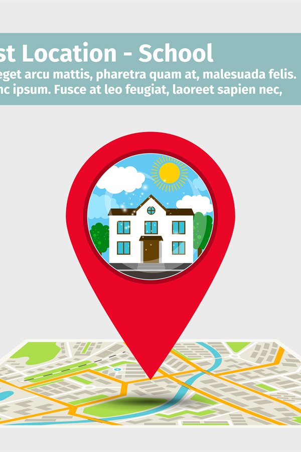 The best location school