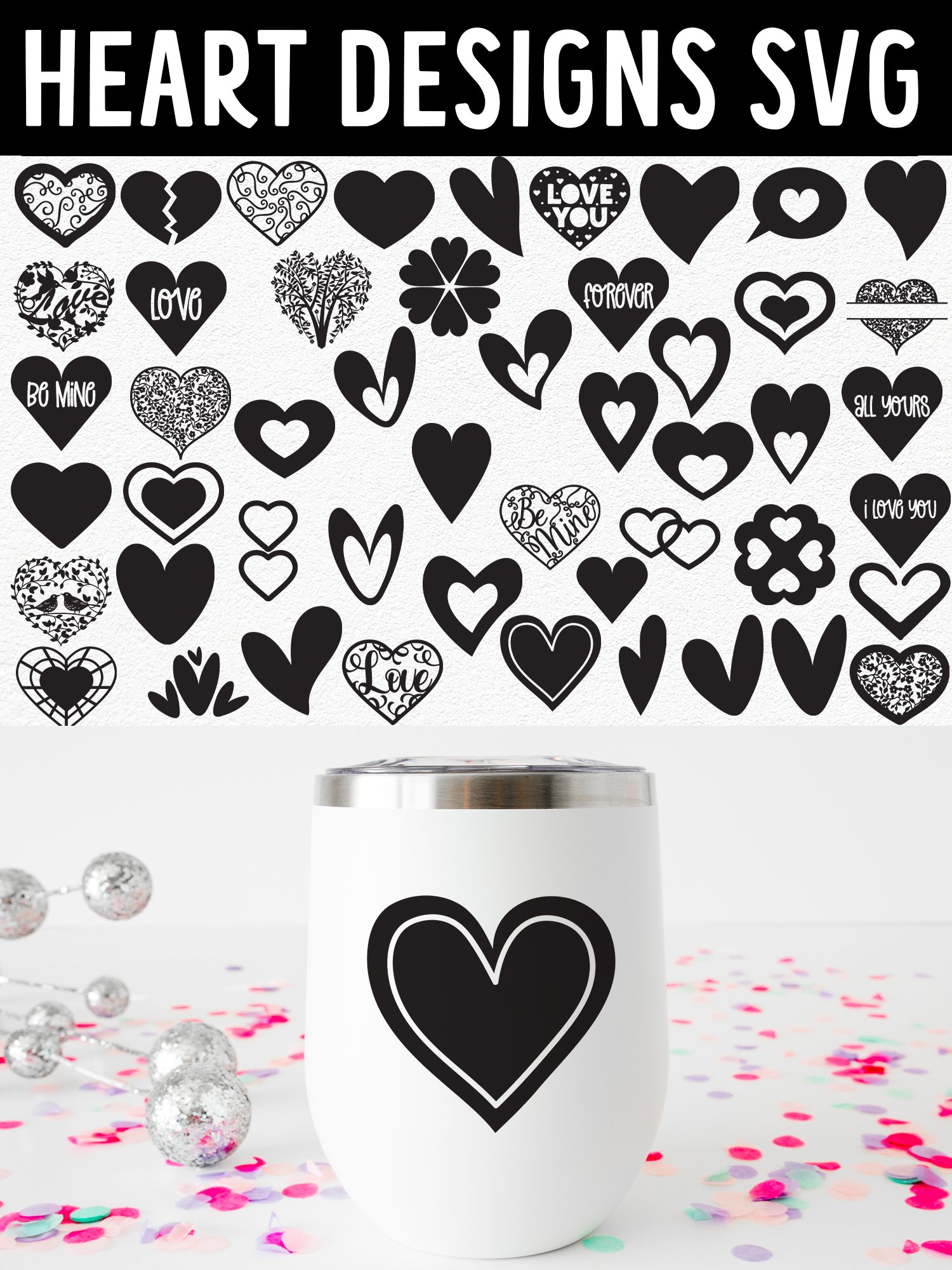 Heart Designs SVG